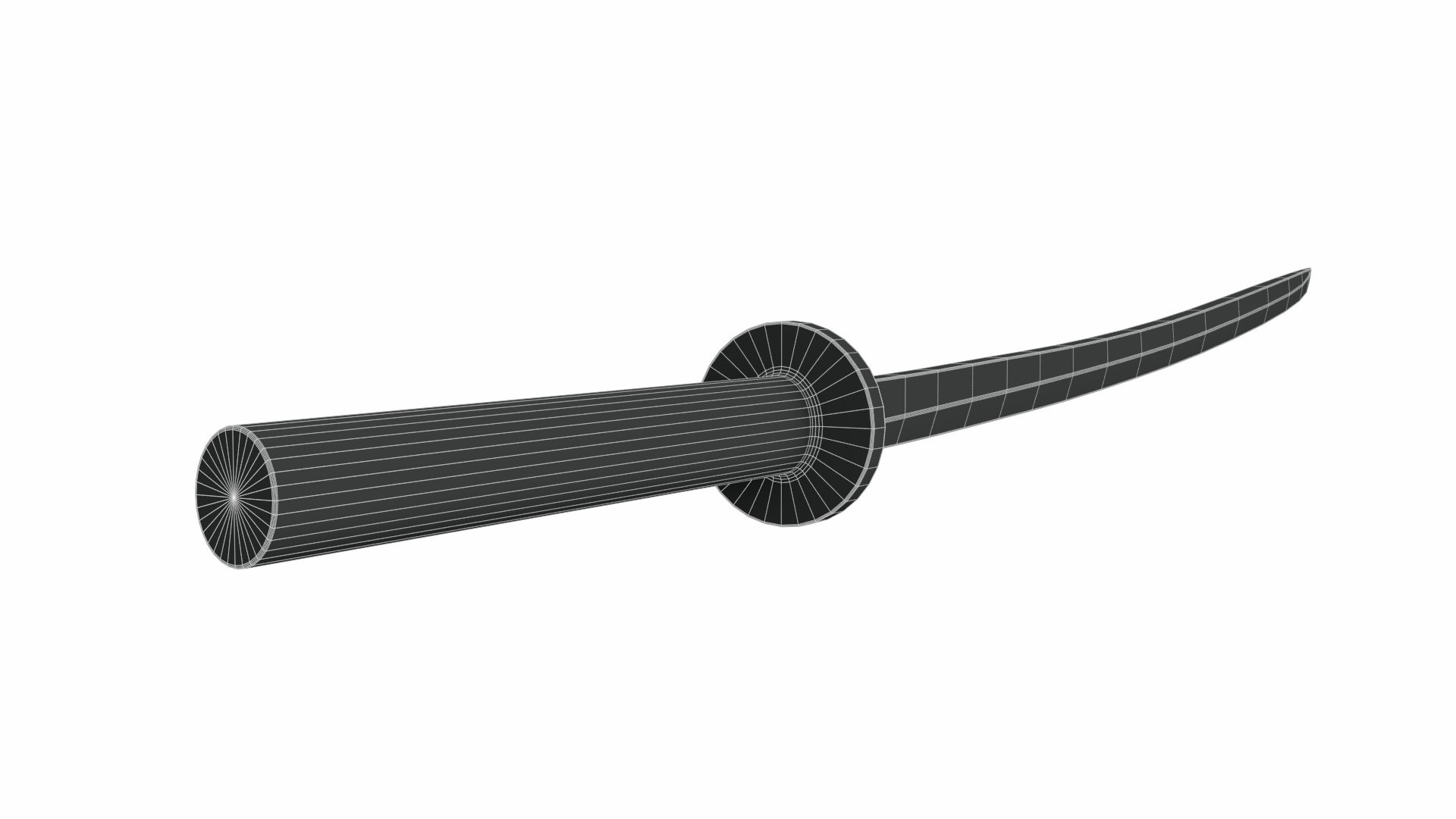 3D Bokken - TurboSquid 2015216
