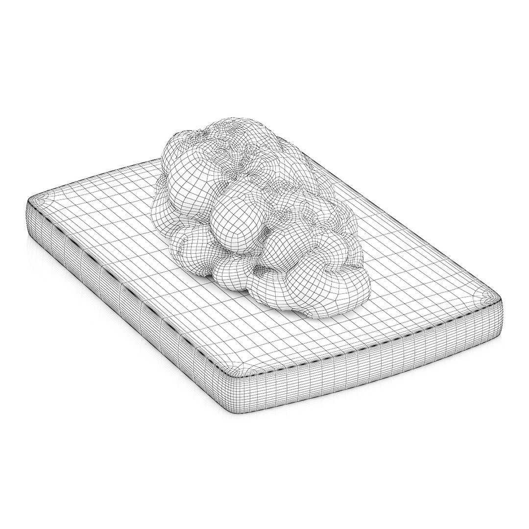 Challah Bread 3d Model