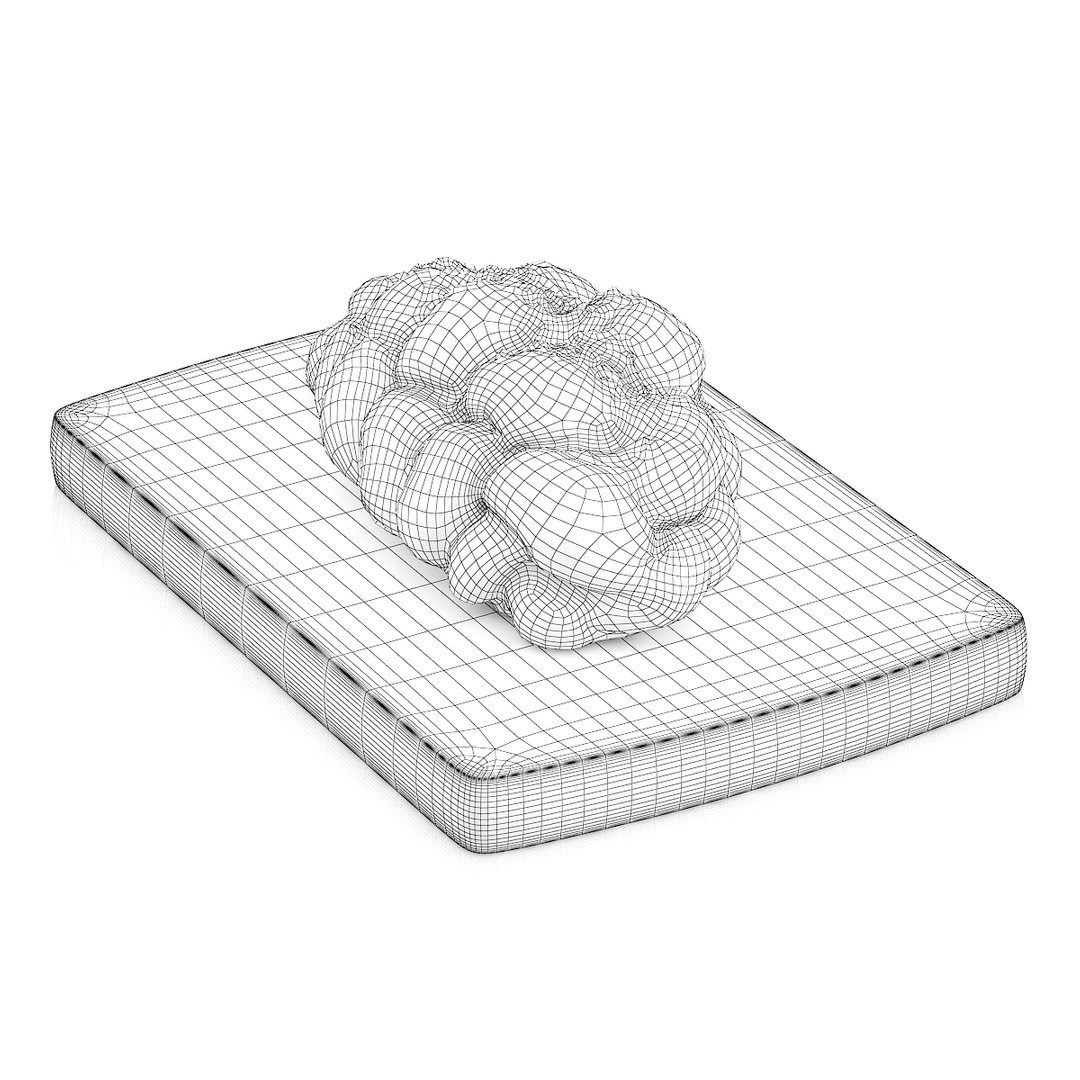Challah Bread 3d Model
