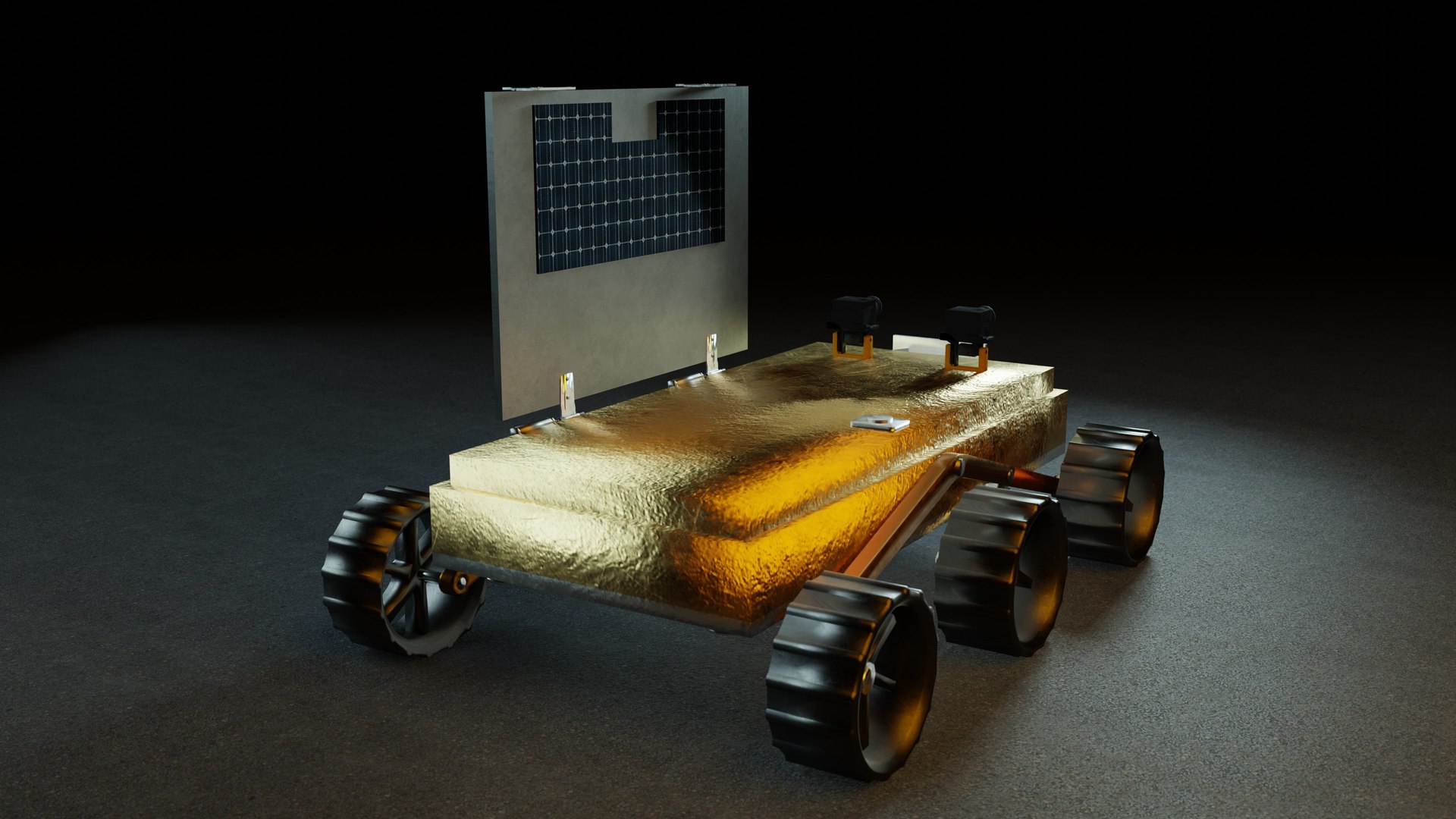 Chandrayan 3 Rover - Pragyan 3D - TurboSquid 2297107