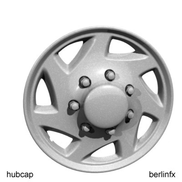 3d model hubcap