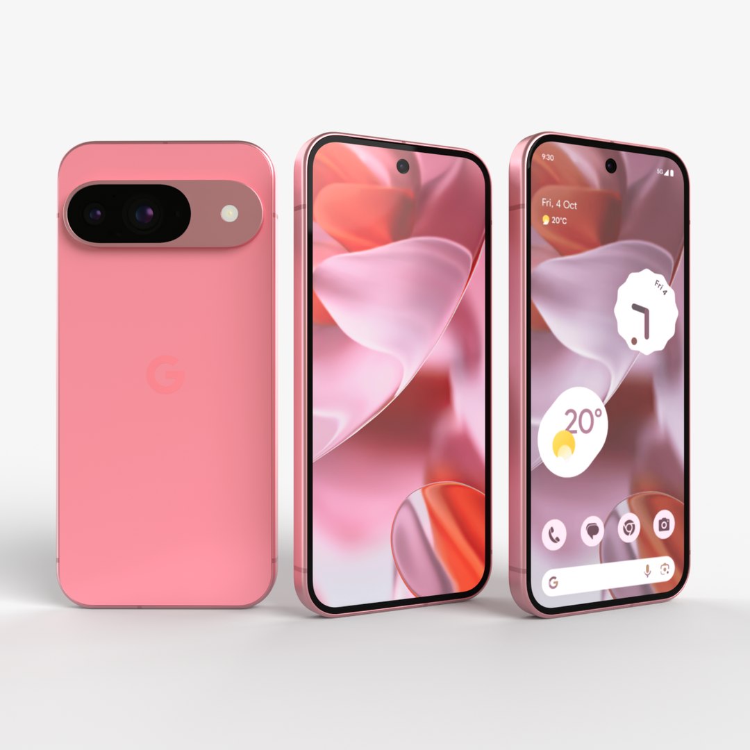 Google Pixel 9 Peony Model - TurboSquid 2268042