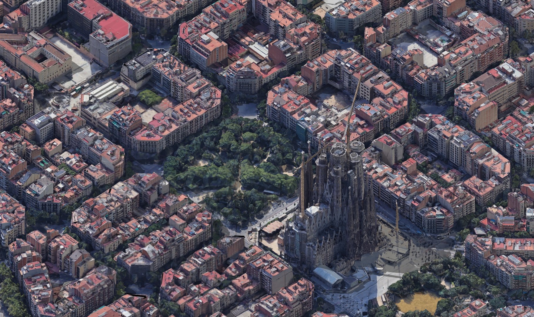 3D Barcelona City Center - TurboSquid 1838951