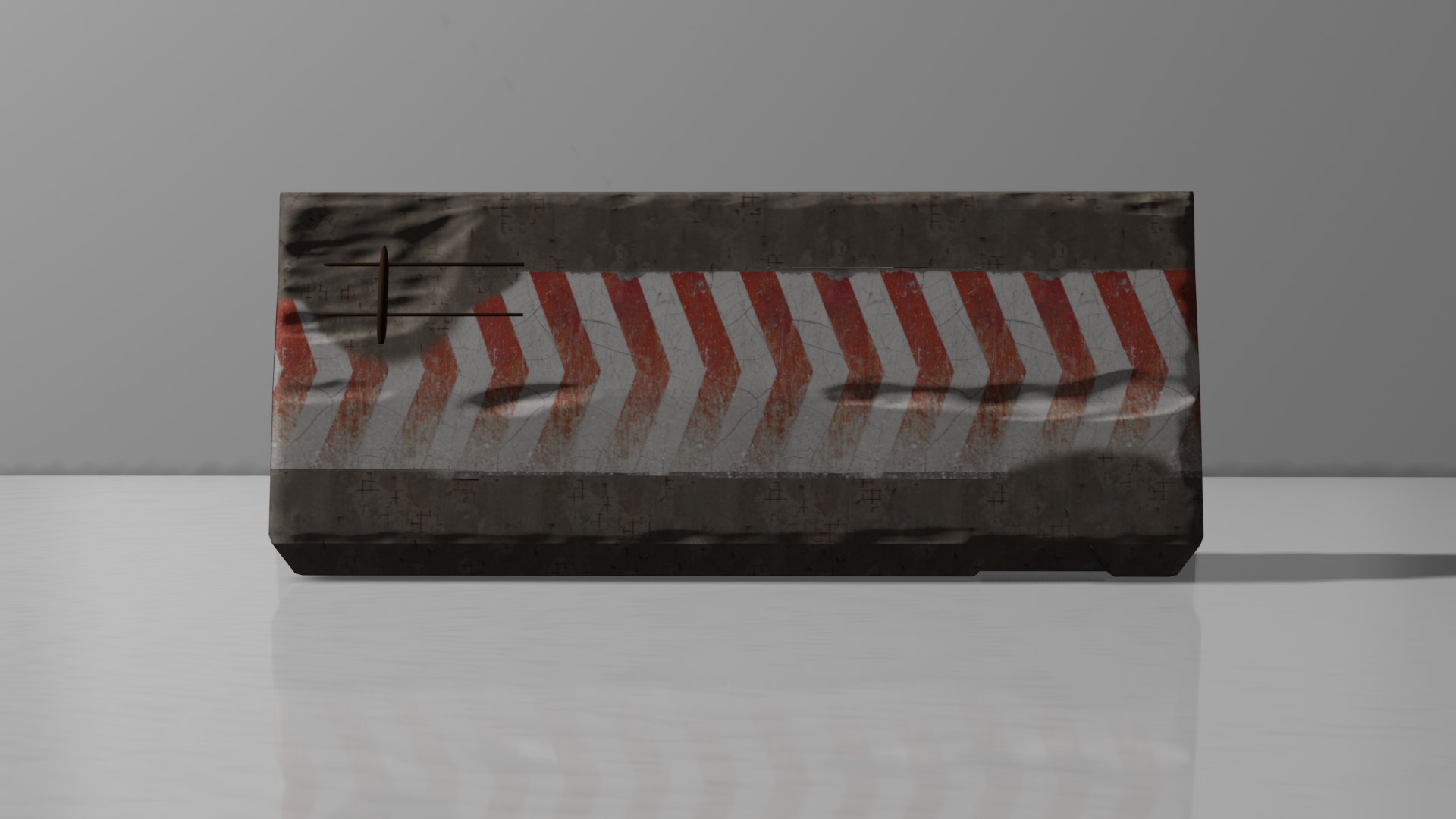 Barrier Block 3D Model - TurboSquid 1441114