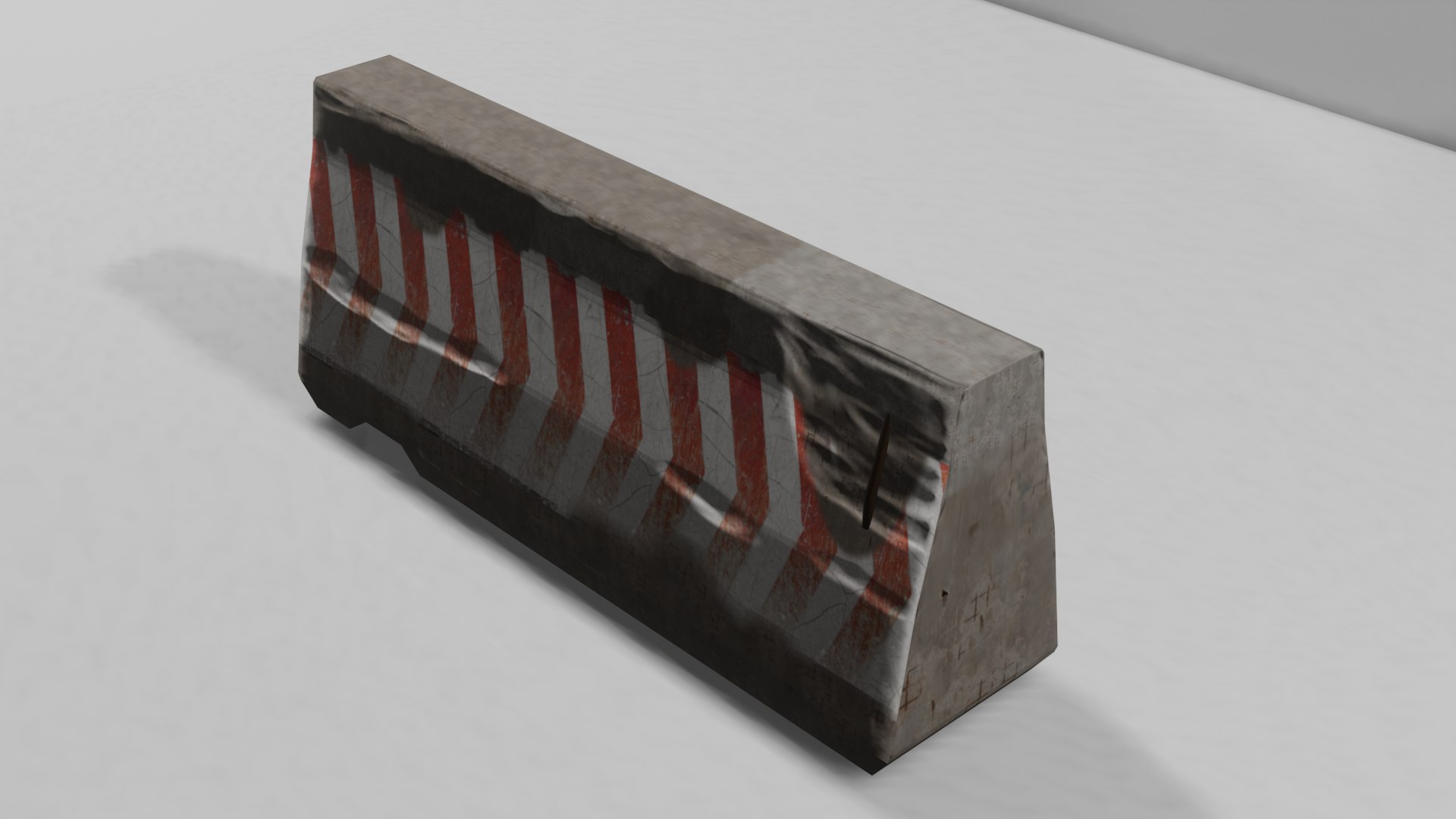 Barrier Block 3D Model - TurboSquid 1441114