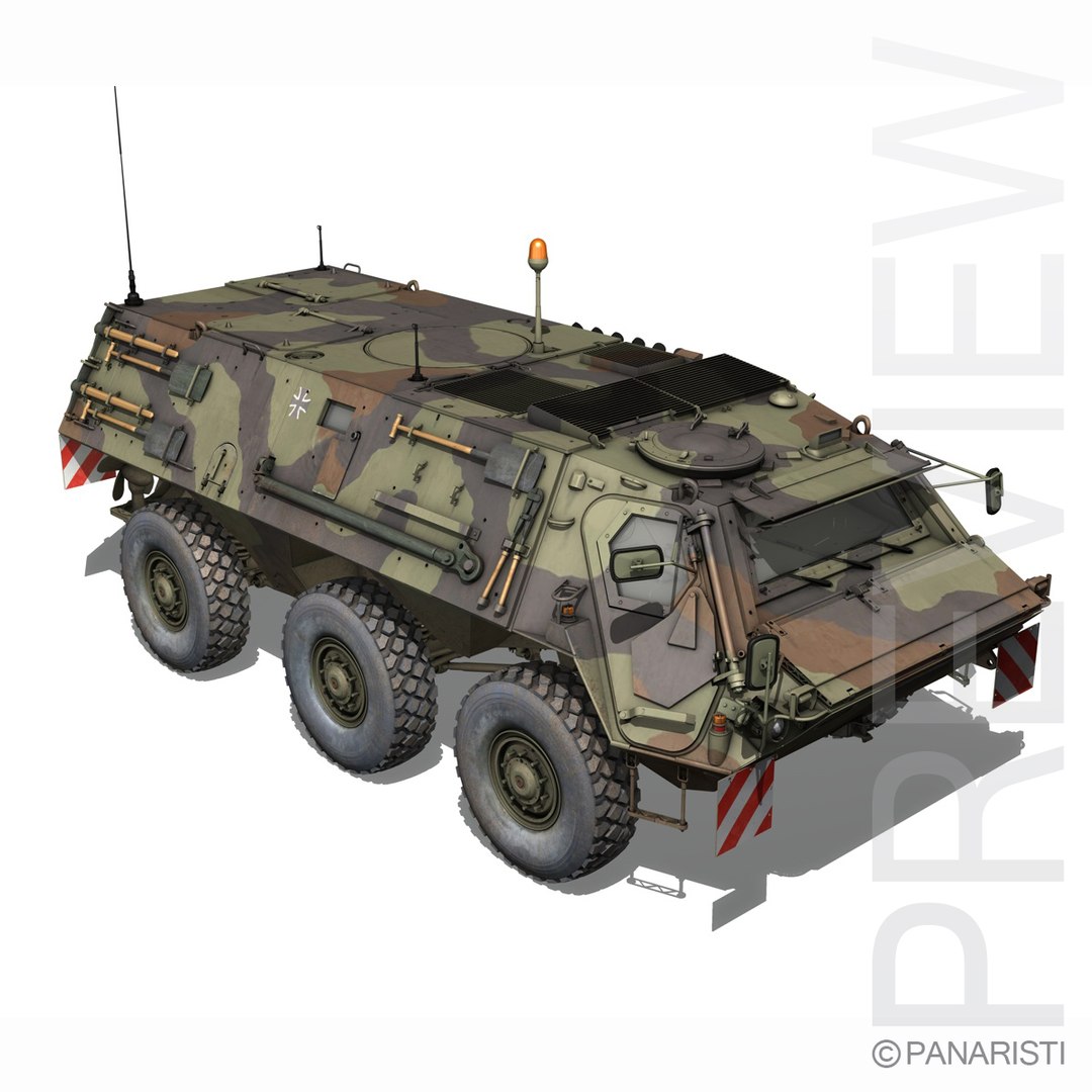 3d - tpz fuchs fox model