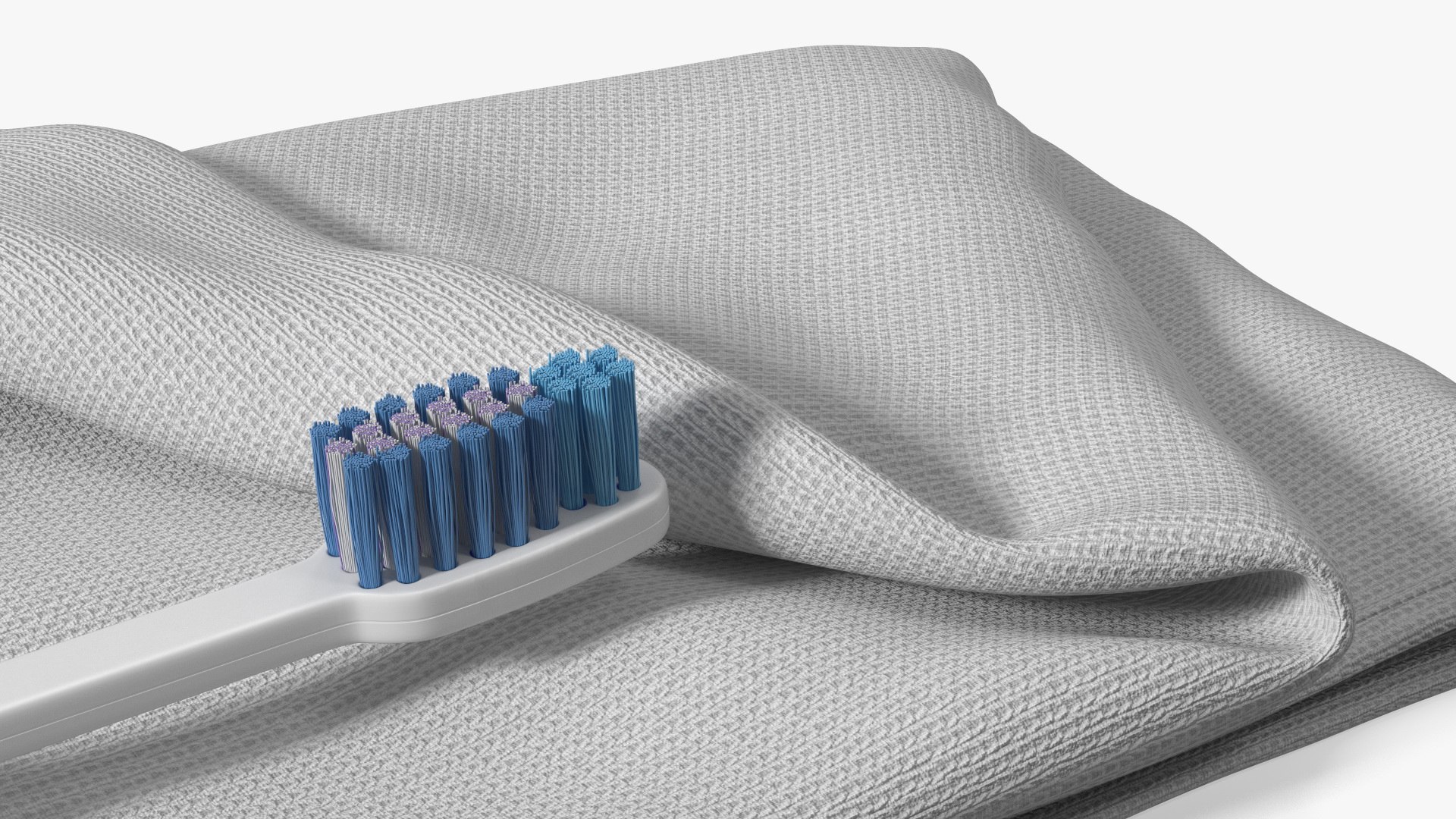 Toothbrush And Towel 3D Model - TurboSquid 2352562