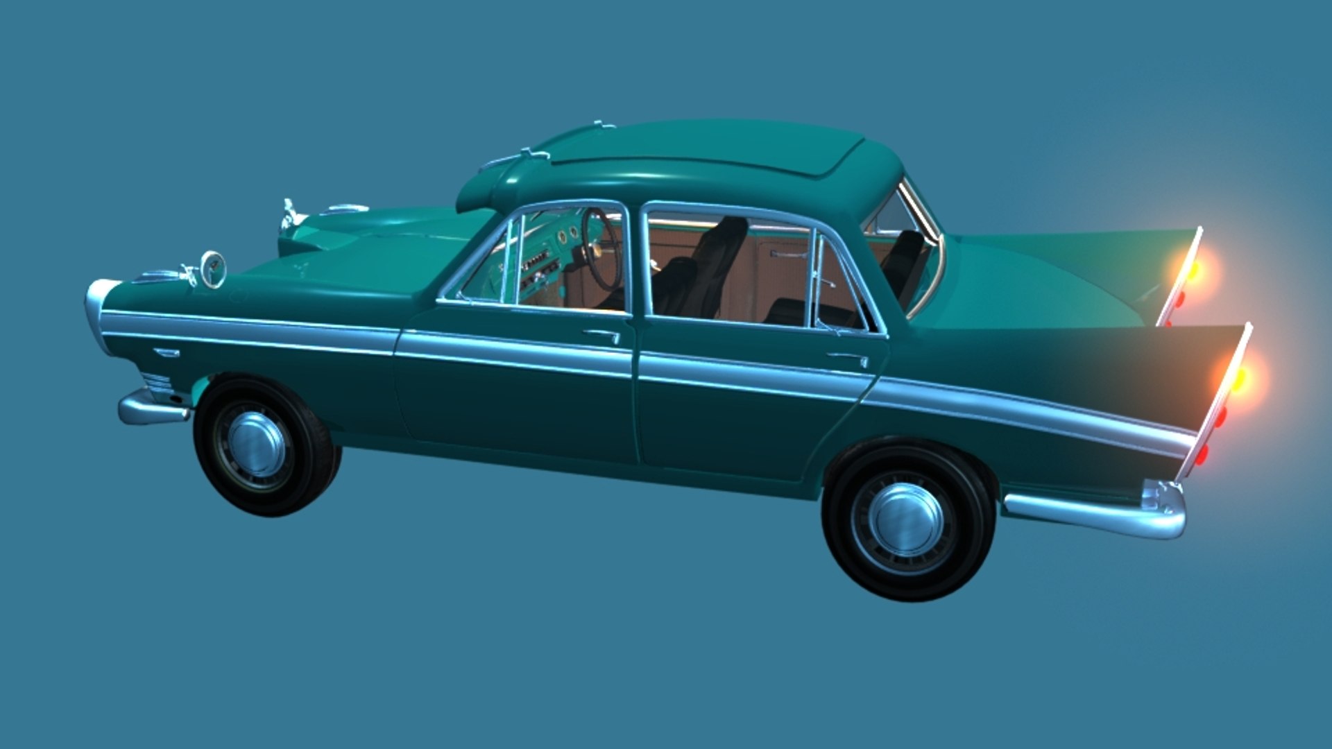 3d Model Austin Cambridge Car