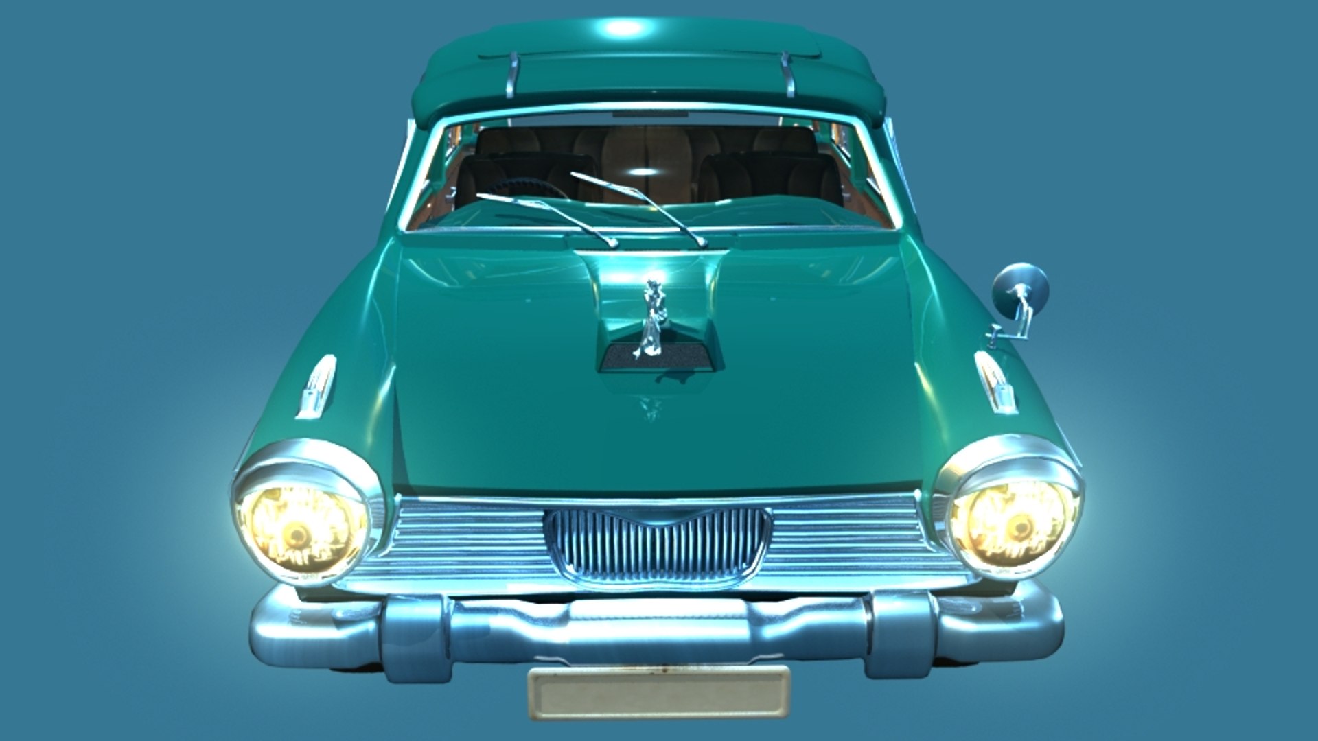 3d Model Austin Cambridge Car