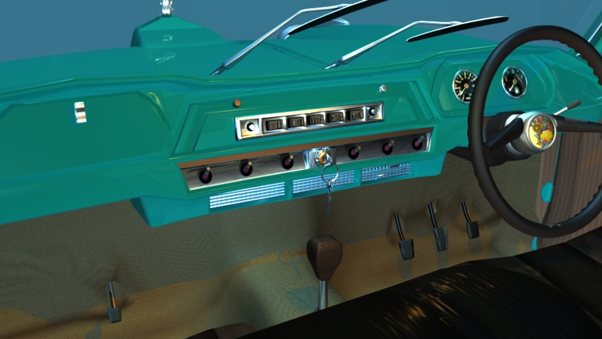 3d Model Austin Cambridge Car