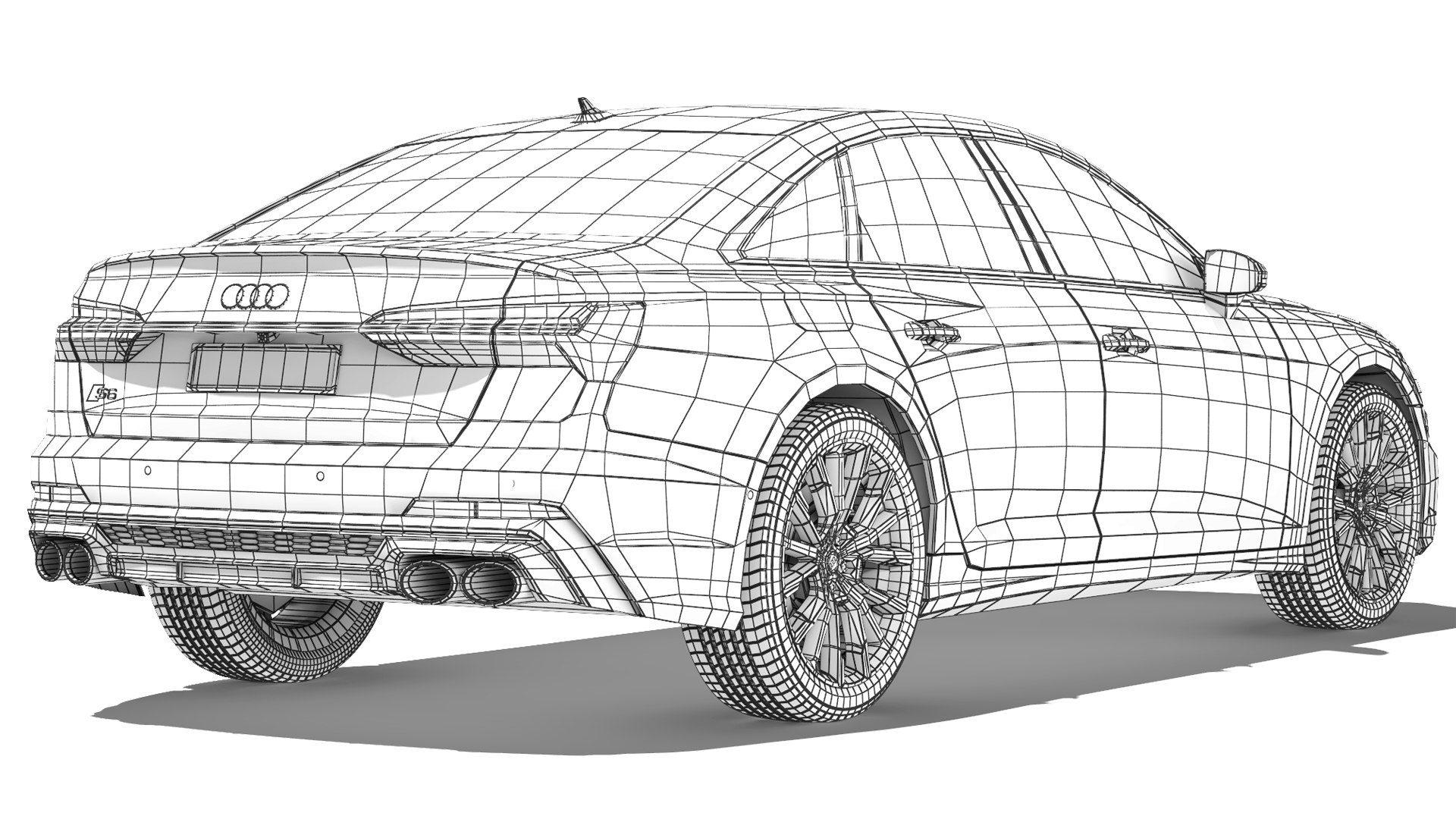 3D Model Audi S6 2021 - TurboSquid 2239109