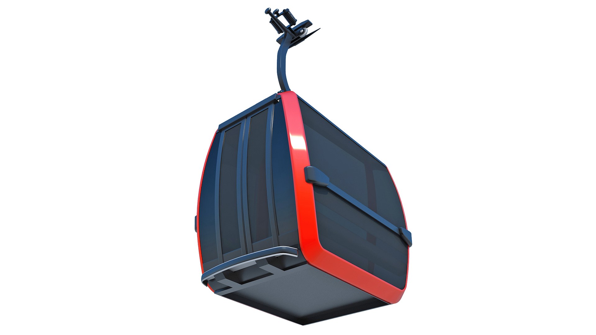 3D Cabin Cableway Cable - TurboSquid 1666219