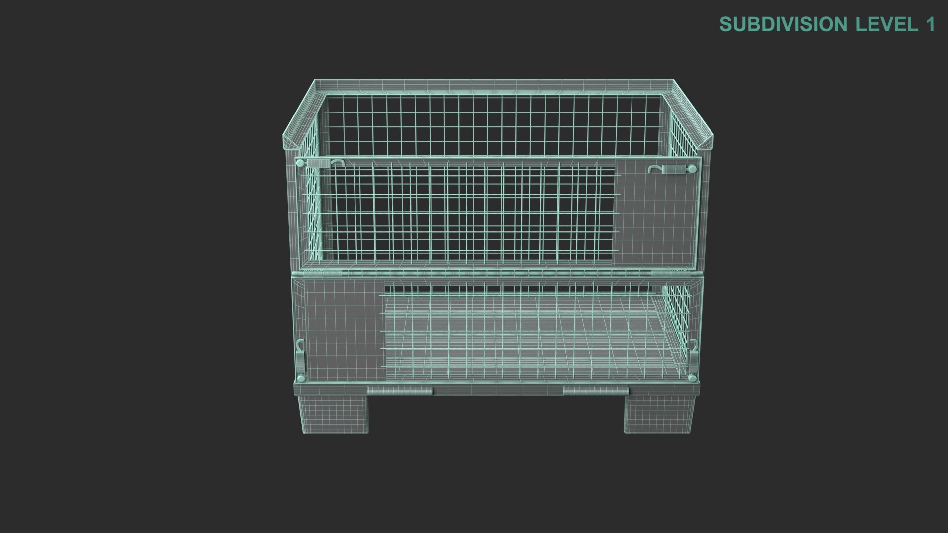 Pallet Box 3D model - TurboSquid 1879842