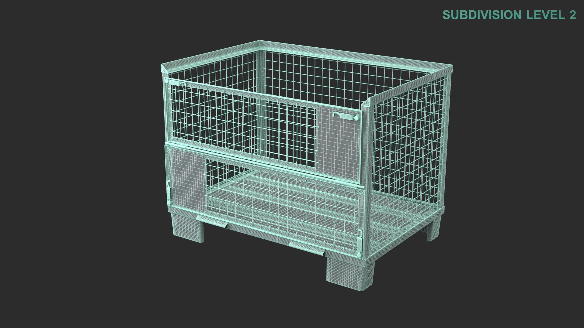 Pallet Box 3D Model - TurboSquid 1879842