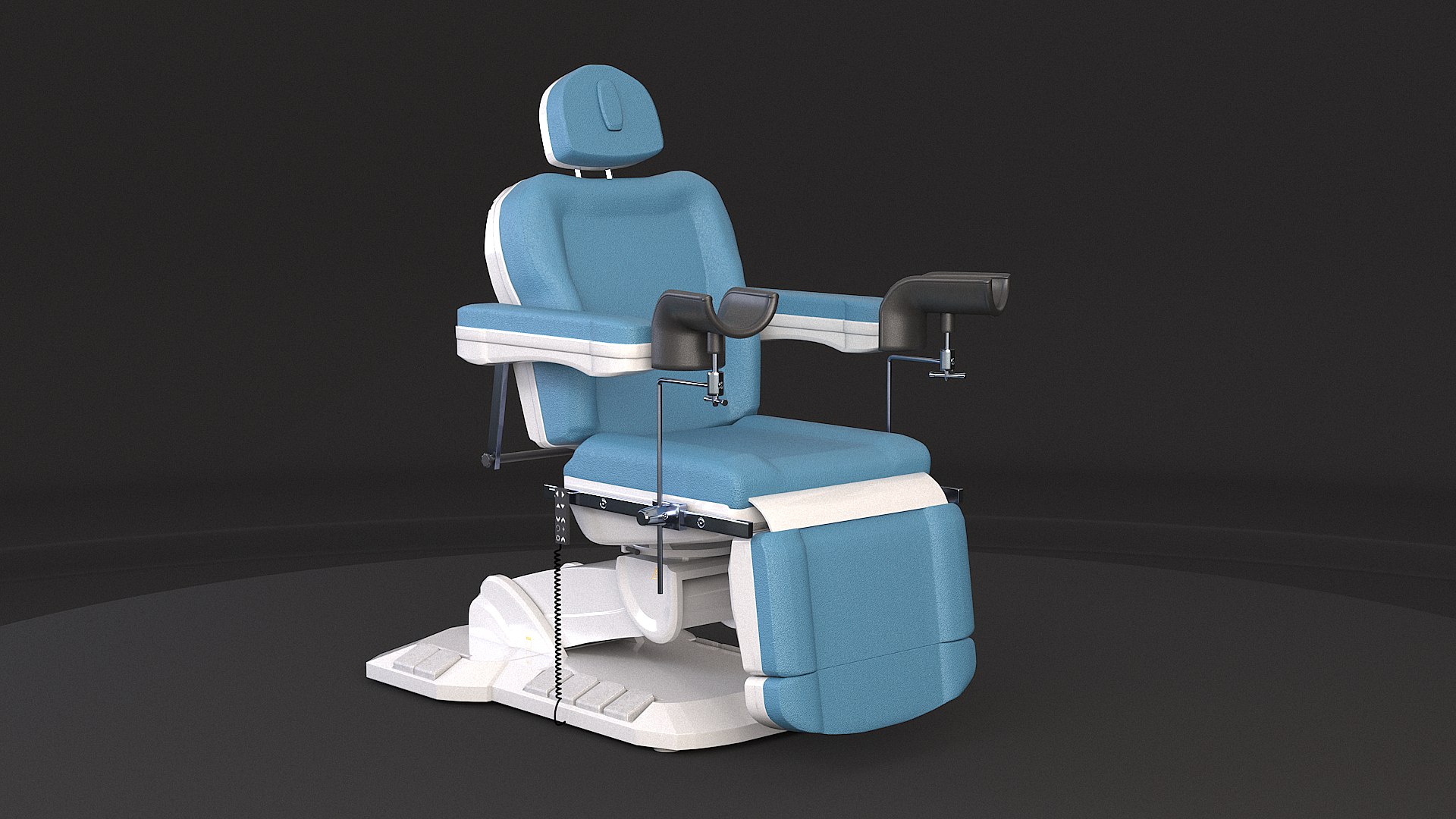 Gynecology Exam Chair 3D - TurboSquid 2088230