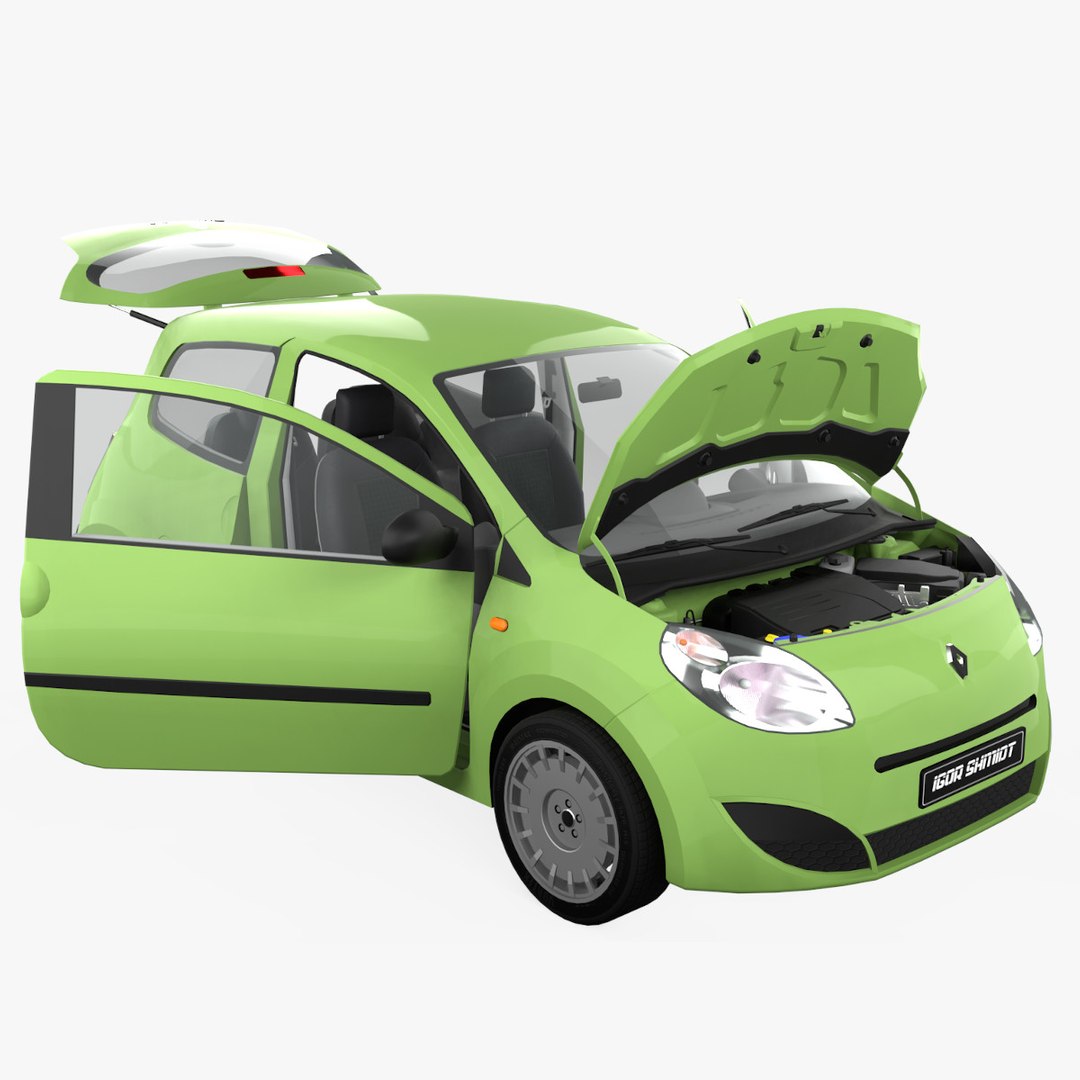 3D Renault Twingo 2 2007 - TurboSquid 2090192