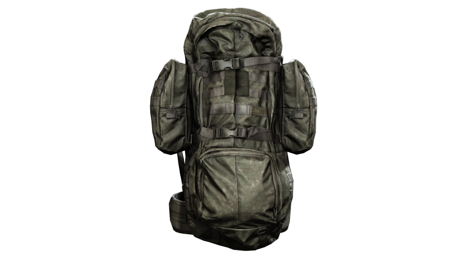 Special Forces Tactical Backpack - Realistic Game Asset 3D Model ...