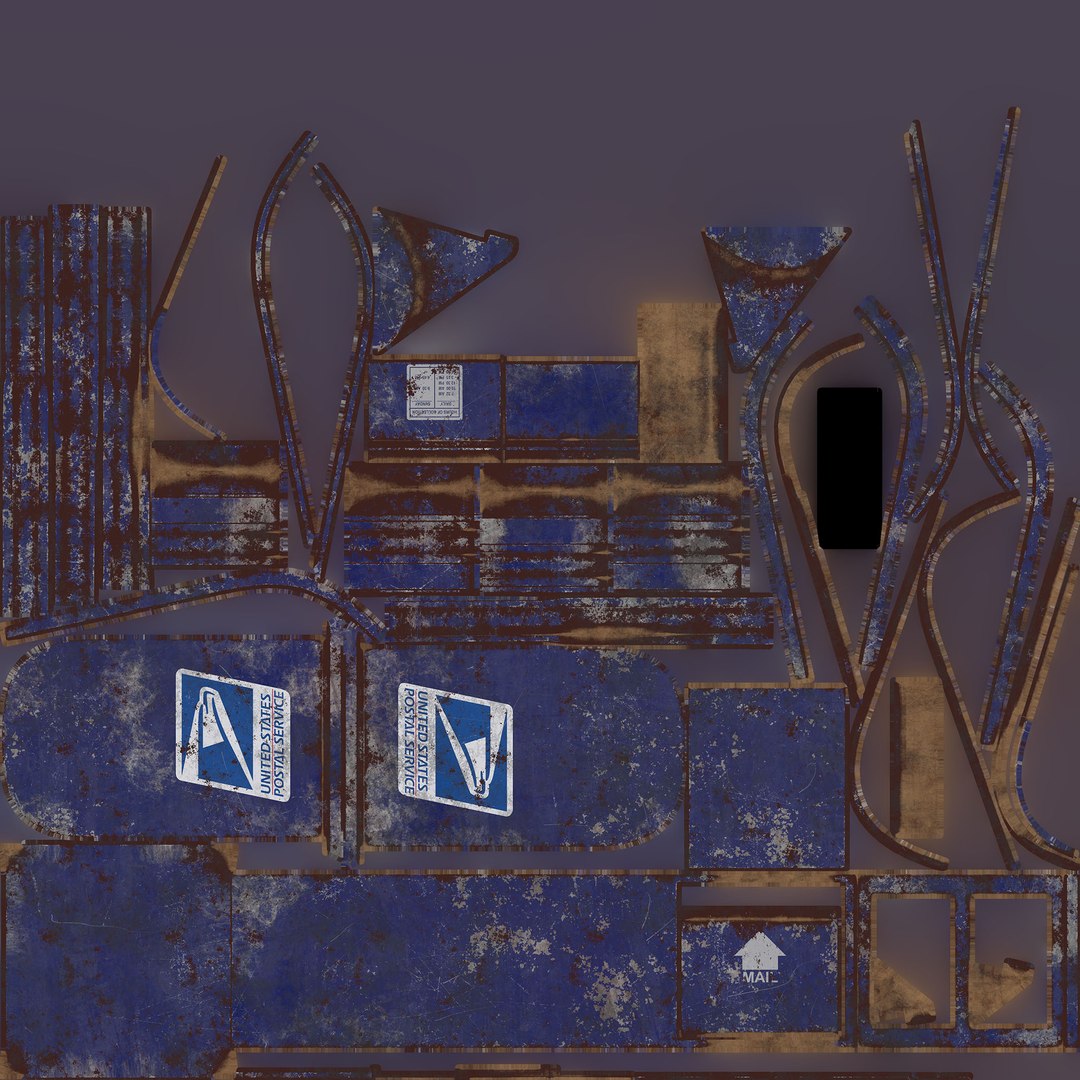 3D Mail Box 2 Model - TurboSquid 2301901