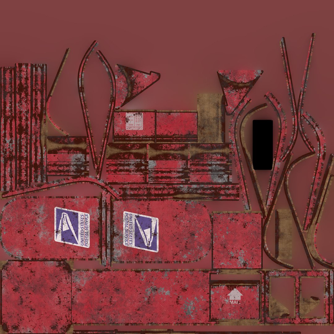 3D Mail Box 2 Model - TurboSquid 2301901