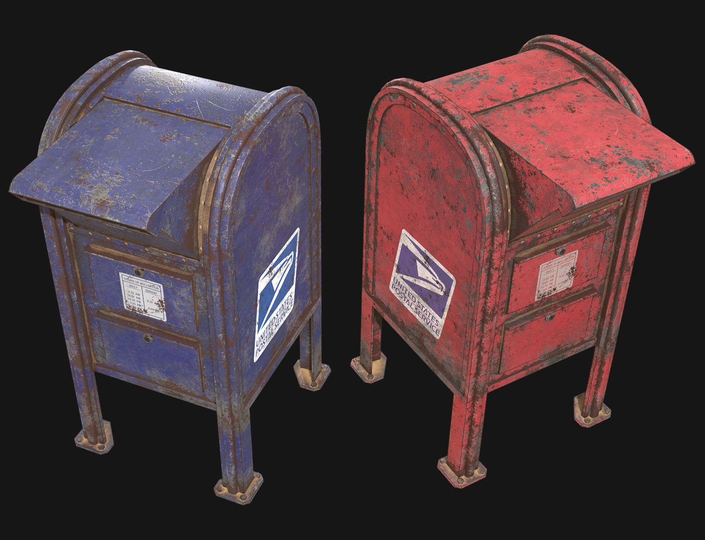 3D Mail Box 2 Model - TurboSquid 2301901