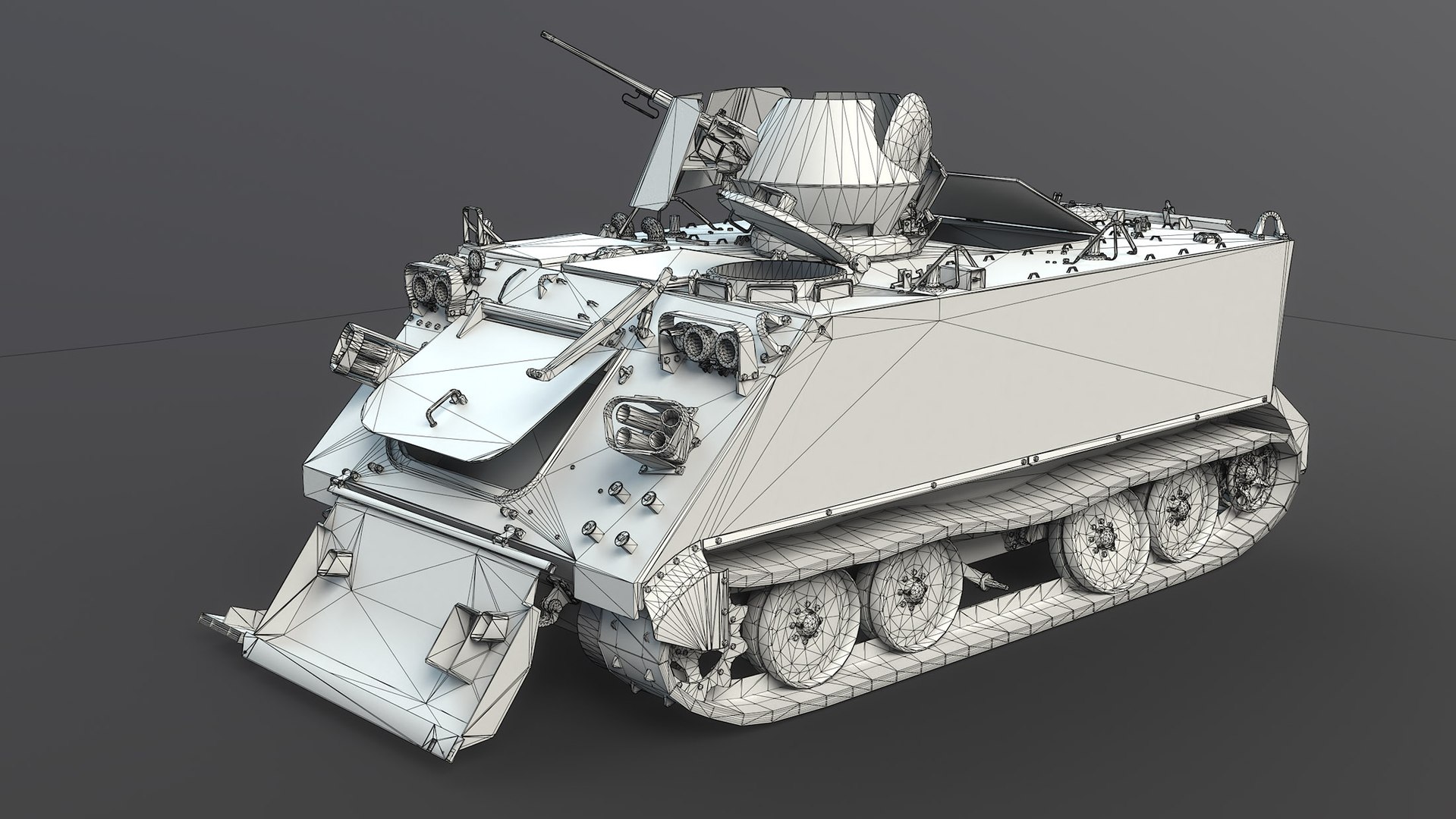 3D M113 APC Destroyed Game Ready Model - TurboSquid 2115755