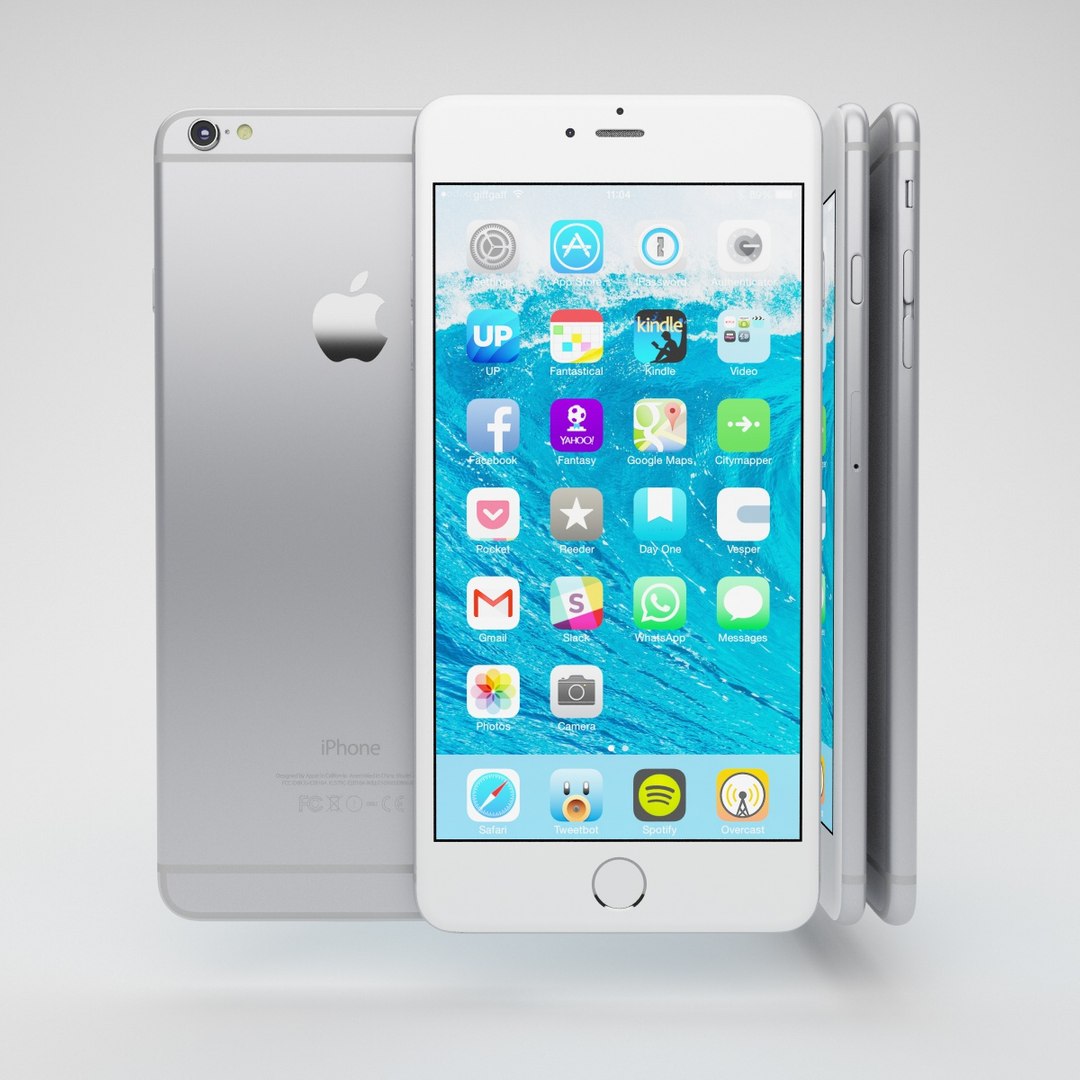 3d apple iphone model