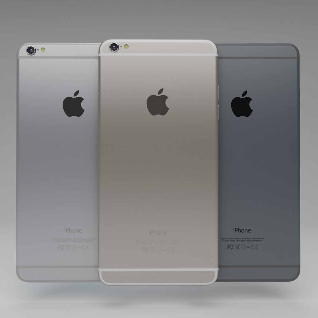 3d apple iphone model