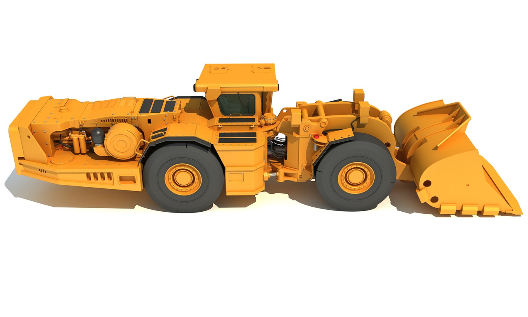 Underground Mining Machinery Collection 3D Model - TurboSquid 1873121