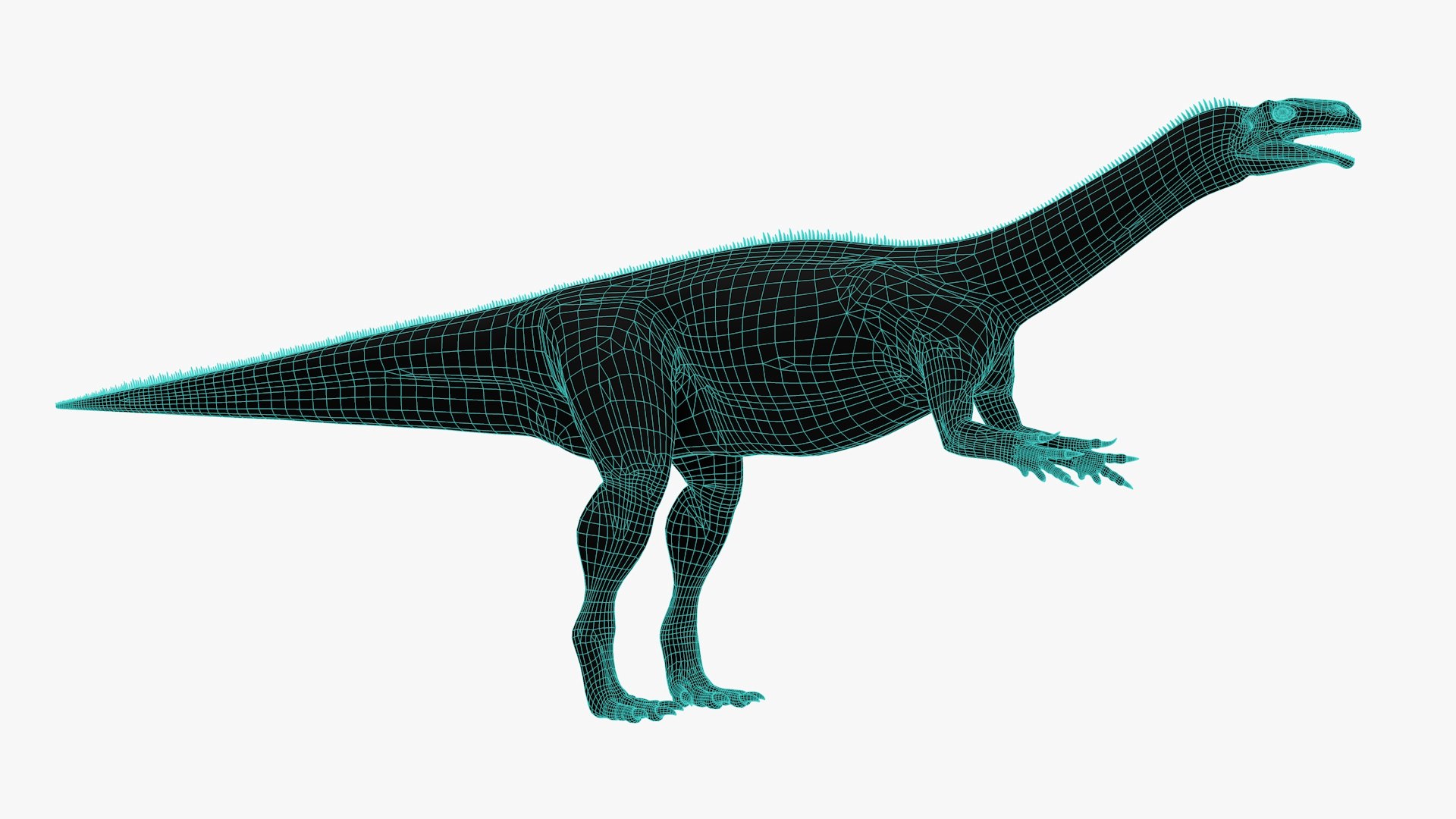 Plateosaurus Dinosaur 3D - TurboSquid 2341631