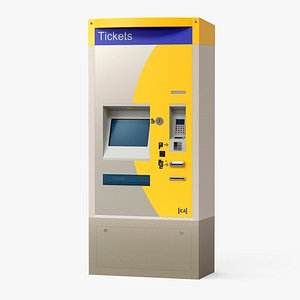 Ticket Machine 3D Models for Download | TurboSquid