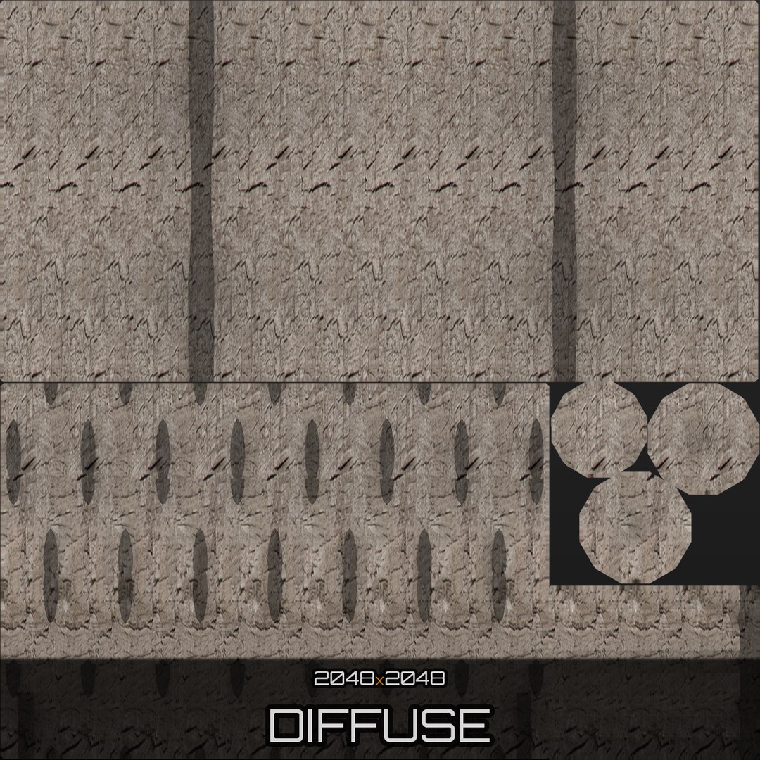 3d Model Ready Wooden Spike Barricade