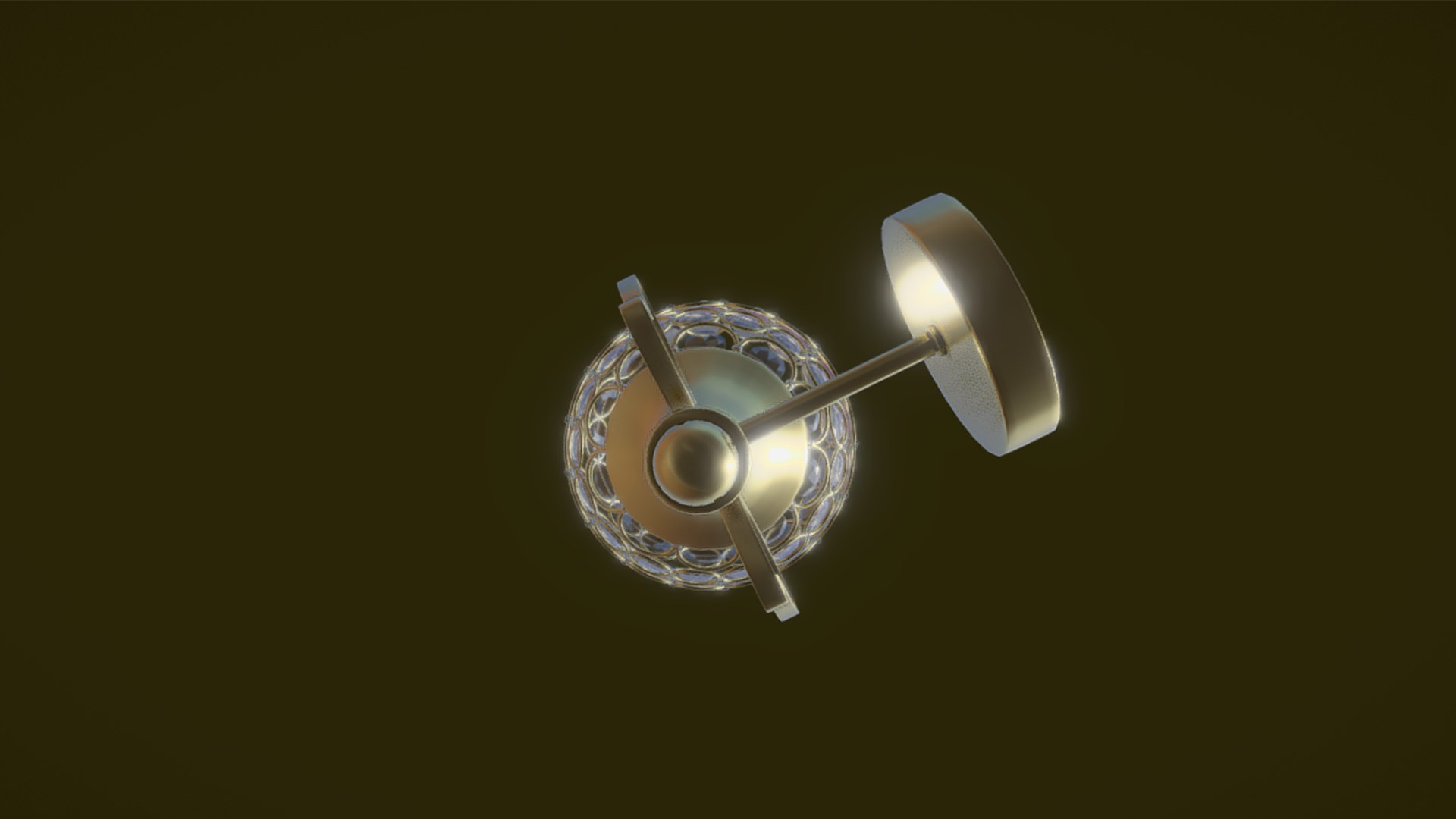 3D Wall Lamp Light Model - TurboSquid 2168435