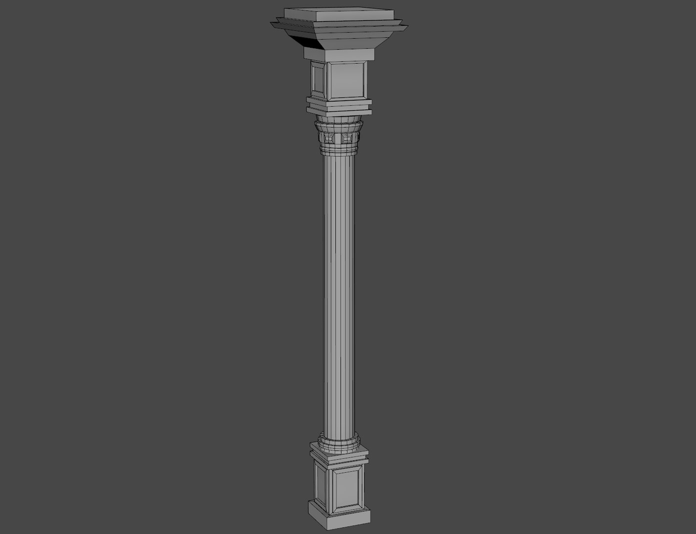 Free 3D Classic Column Model - TurboSquid 1828966