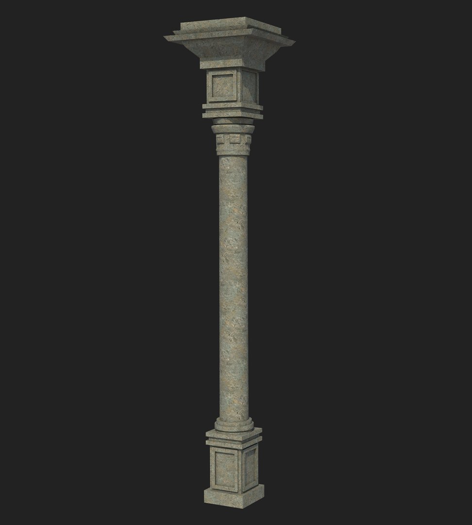 Free 3D Classic Column Model - TurboSquid 1828966