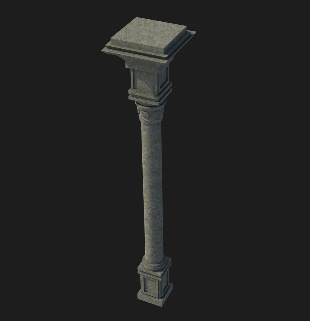Free 3D Classic Column Model - TurboSquid 1828966