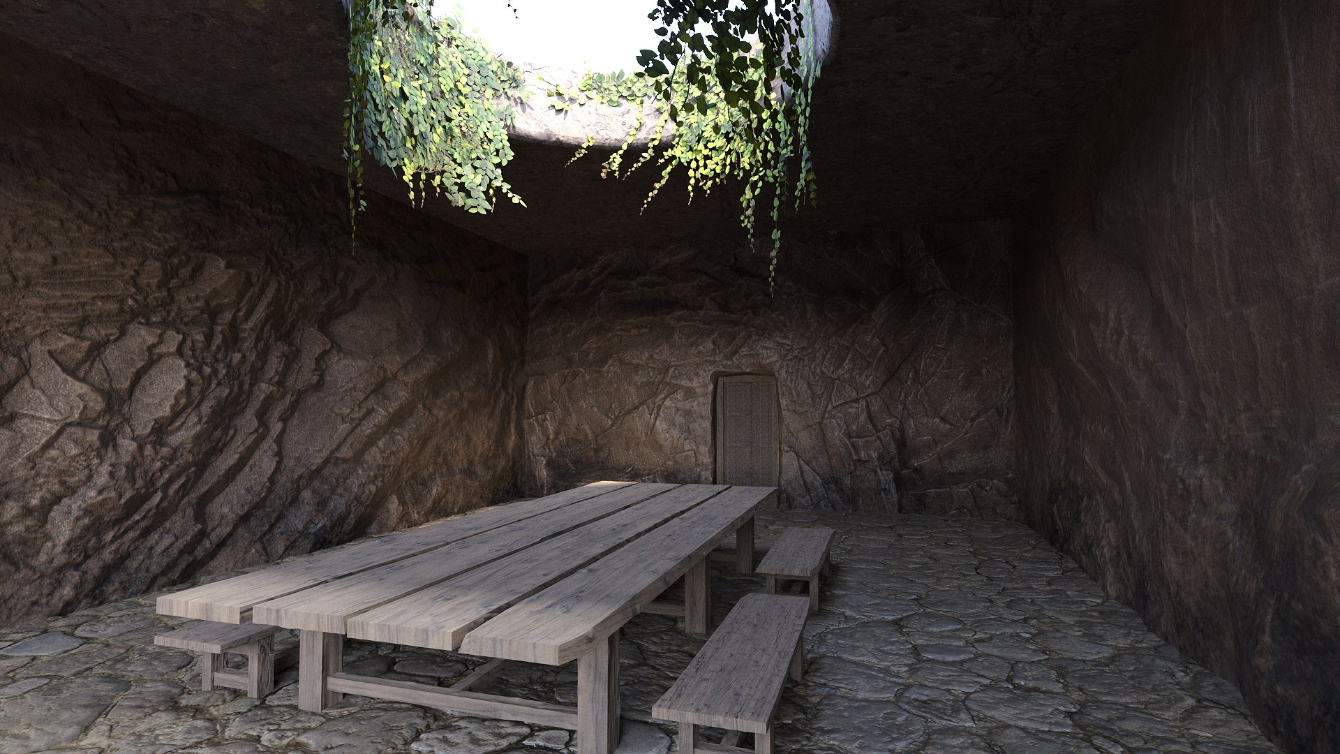 Rock Room Game Ready 3D Model - TurboSquid 1912293