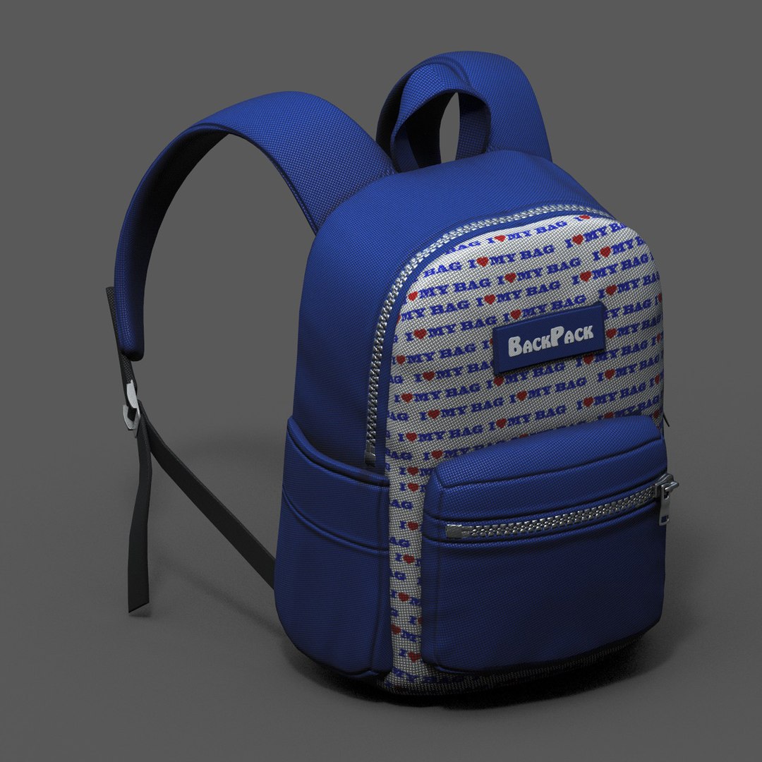 3D model bag backpack - TurboSquid 1559958