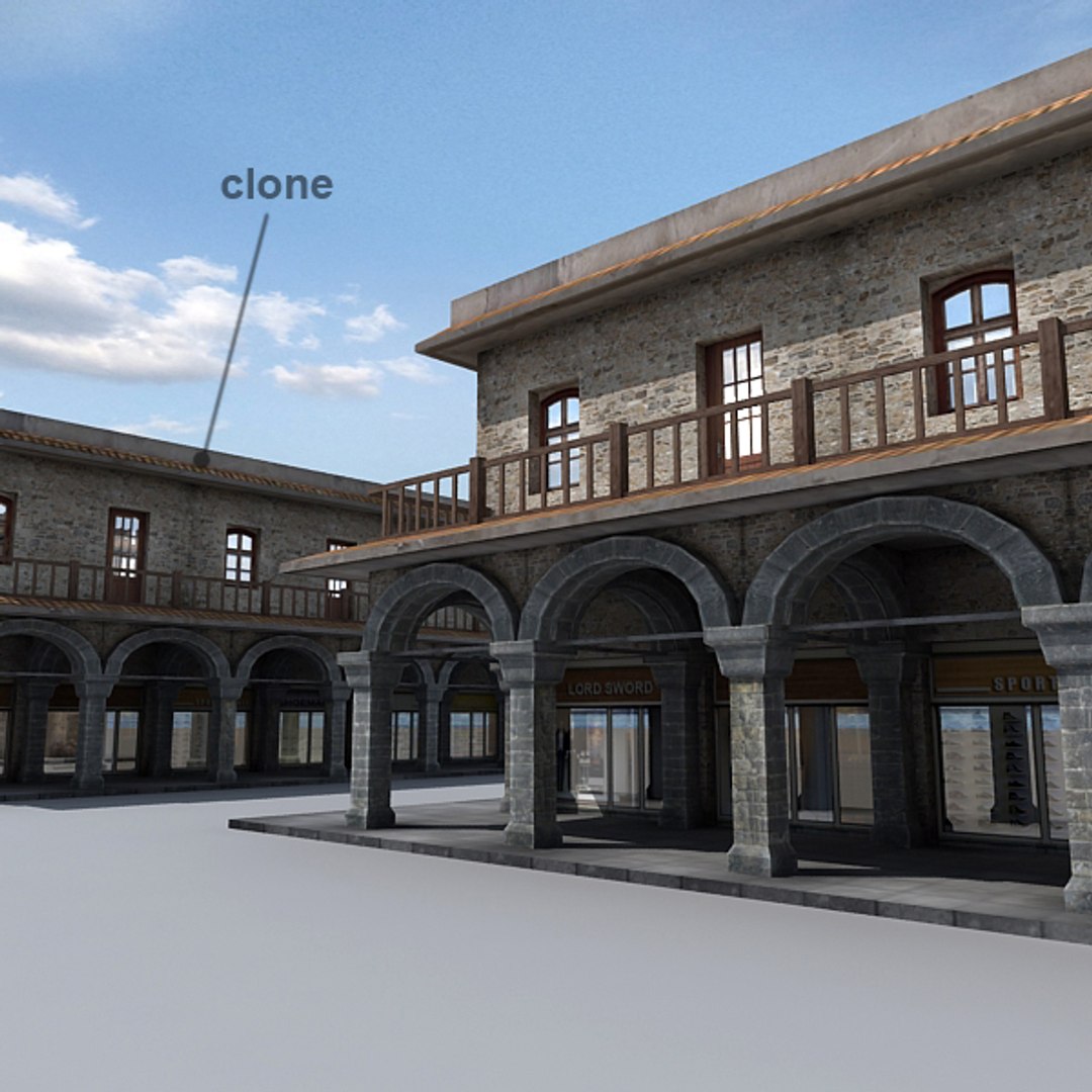 3d coast shop model