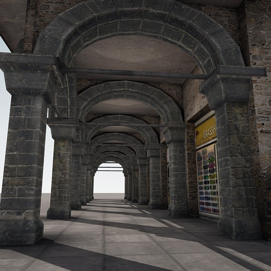 3d coast shop model