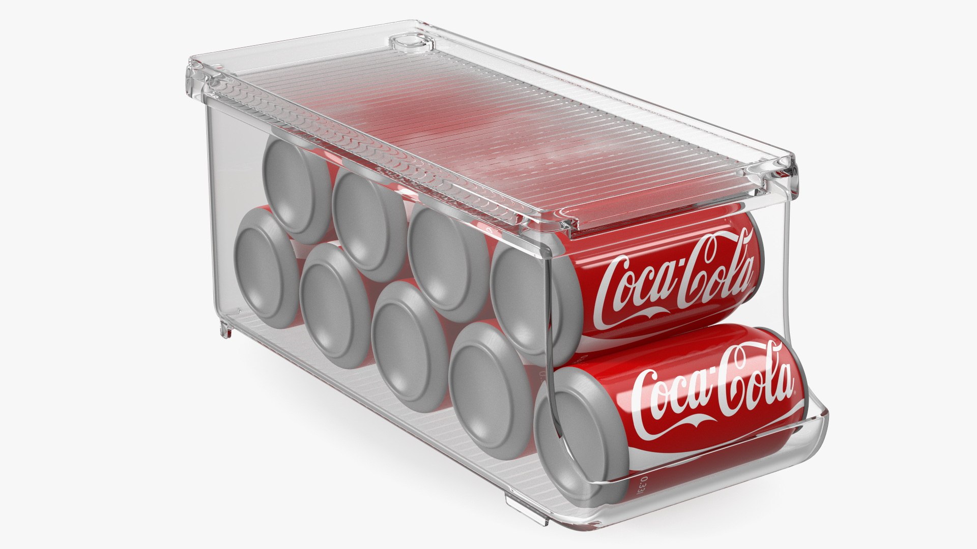 3D model Plastic Coca Cola Can Dispenser - TurboSquid 2059185