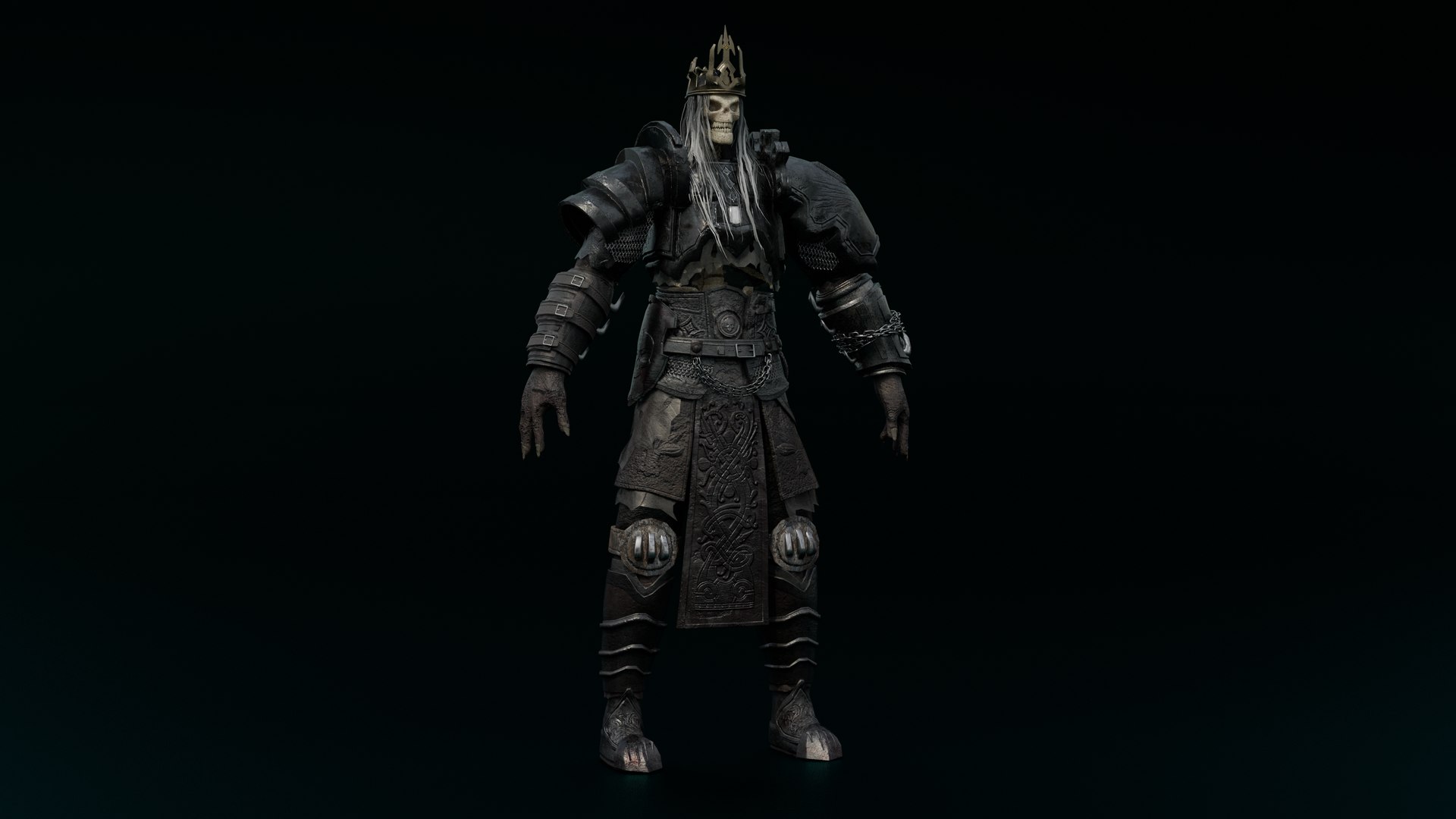 3D Model Skeleton King - TurboSquid 2160519