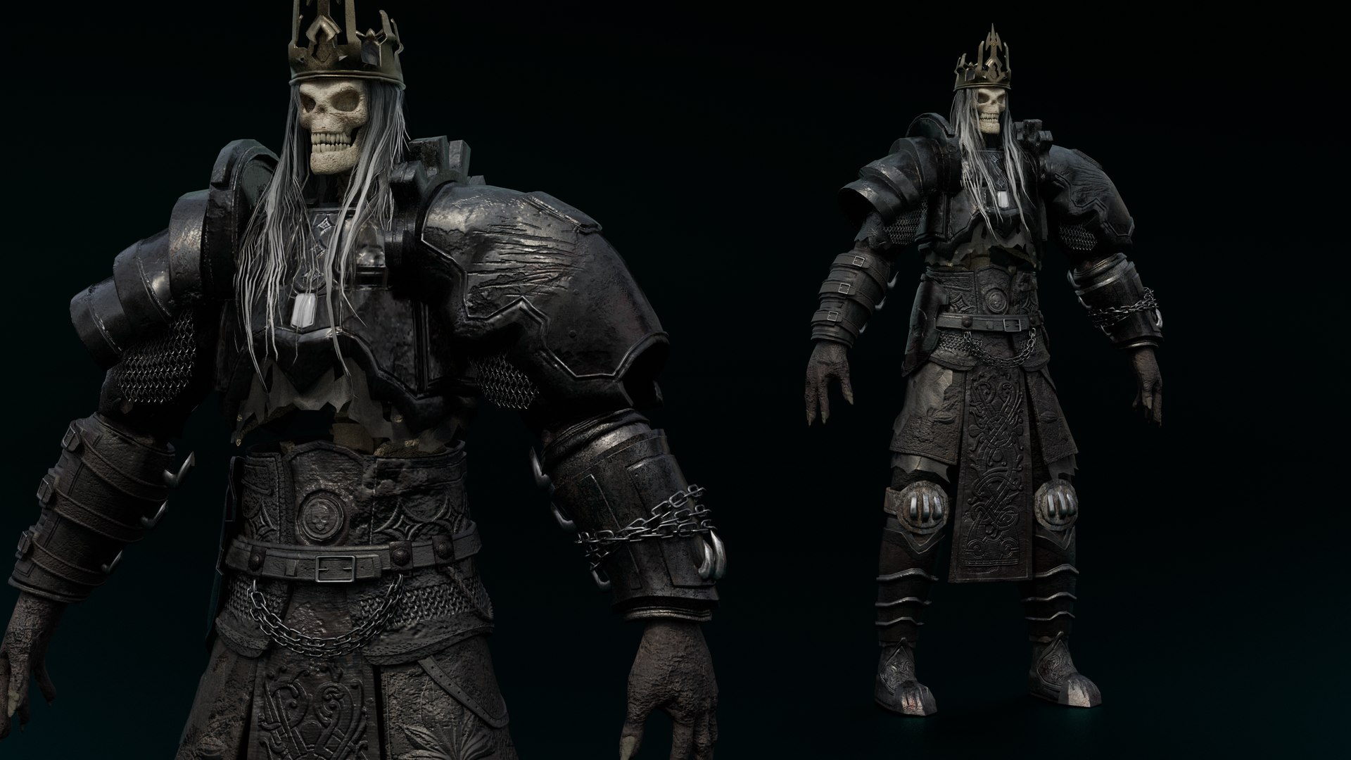 3D Model Skeleton King - TurboSquid 2160519