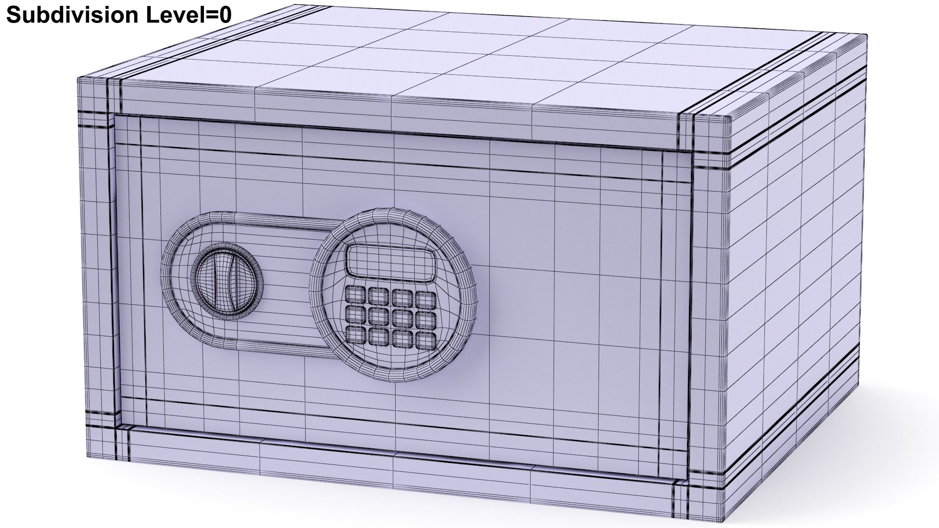 Wall Safe 02 3D Model - TurboSquid 2136832