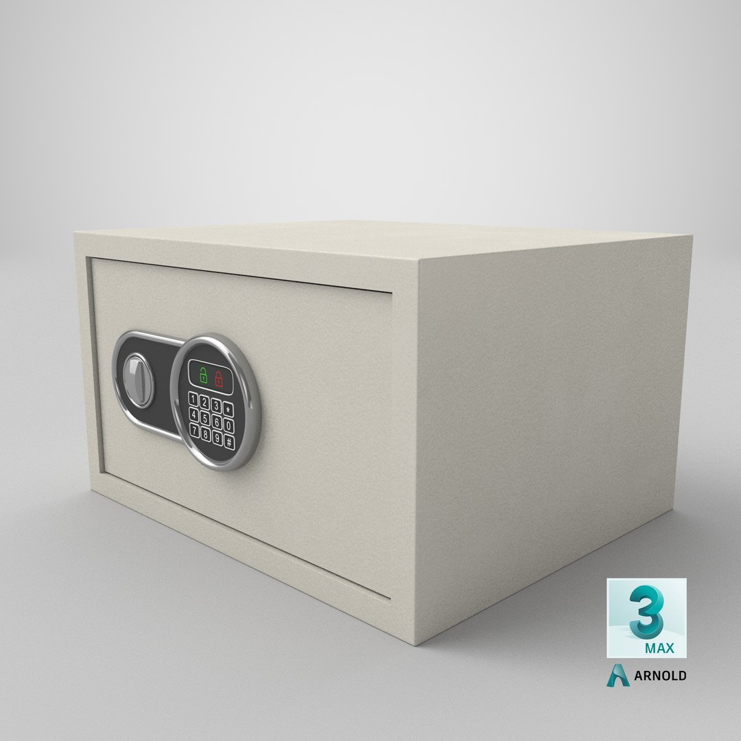 Wall Safe 02 3D Model - TurboSquid 2136832