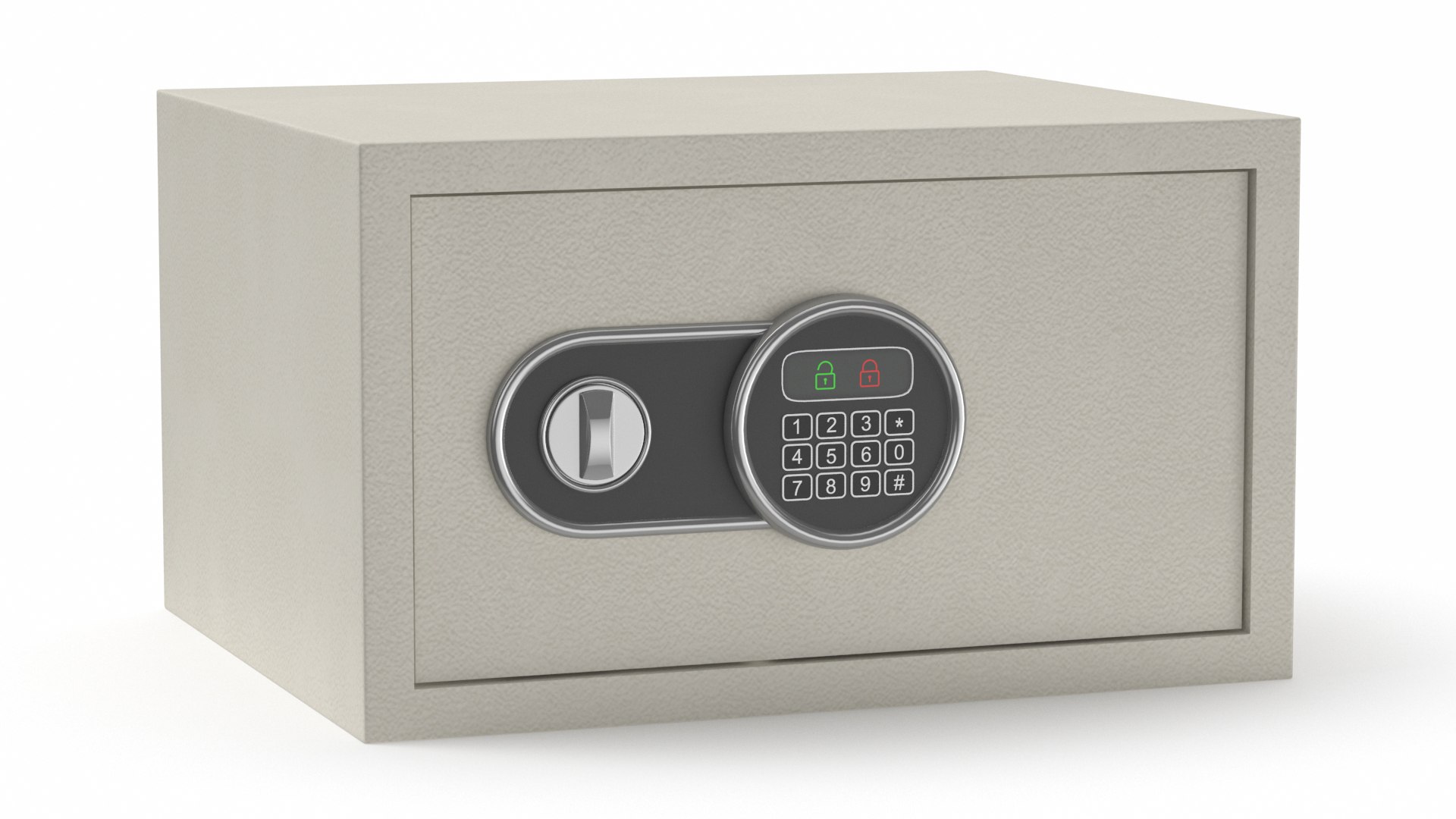 Wall Safe 02 3D Model - TurboSquid 2136832