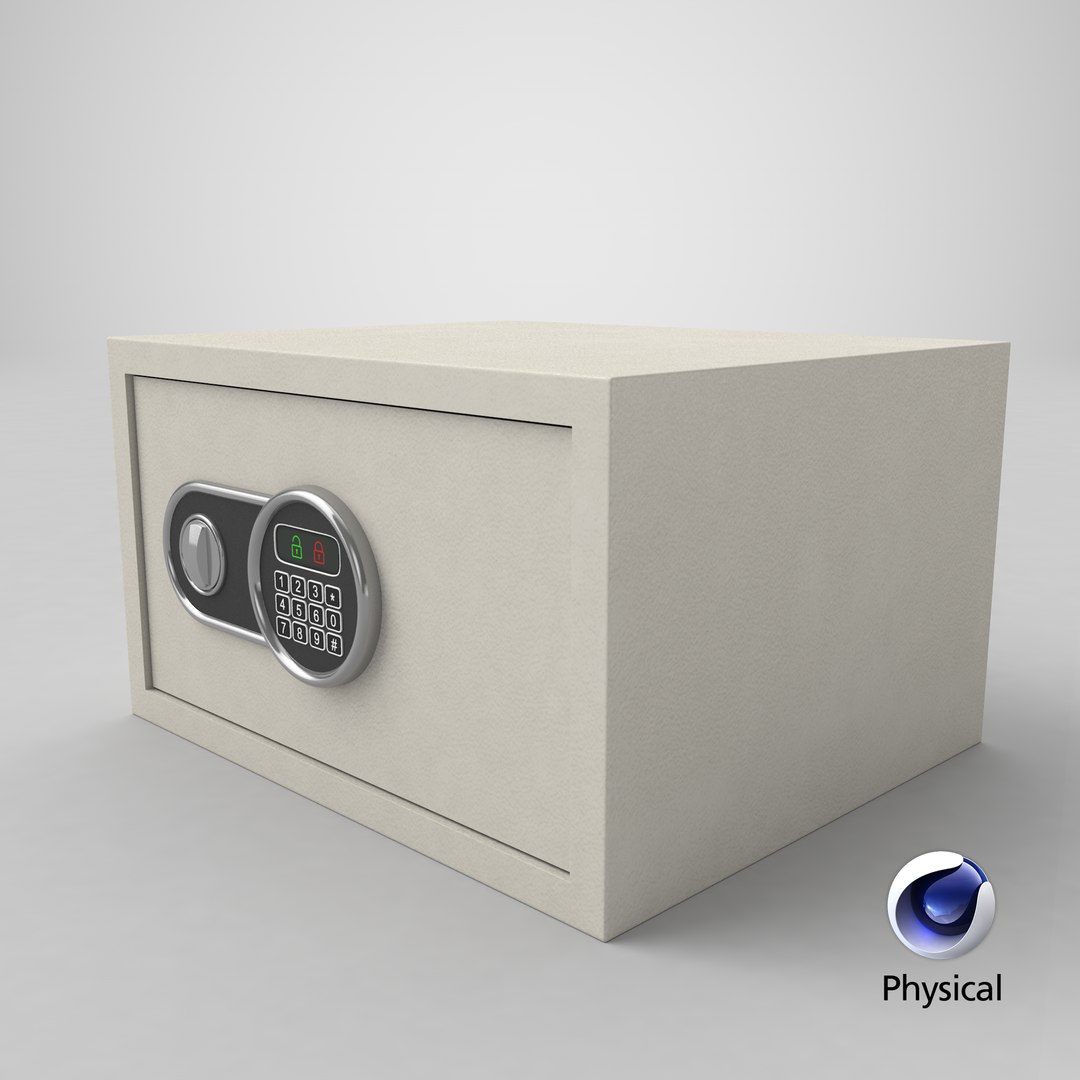 Wall Safe 02 3D Model - TurboSquid 2136832