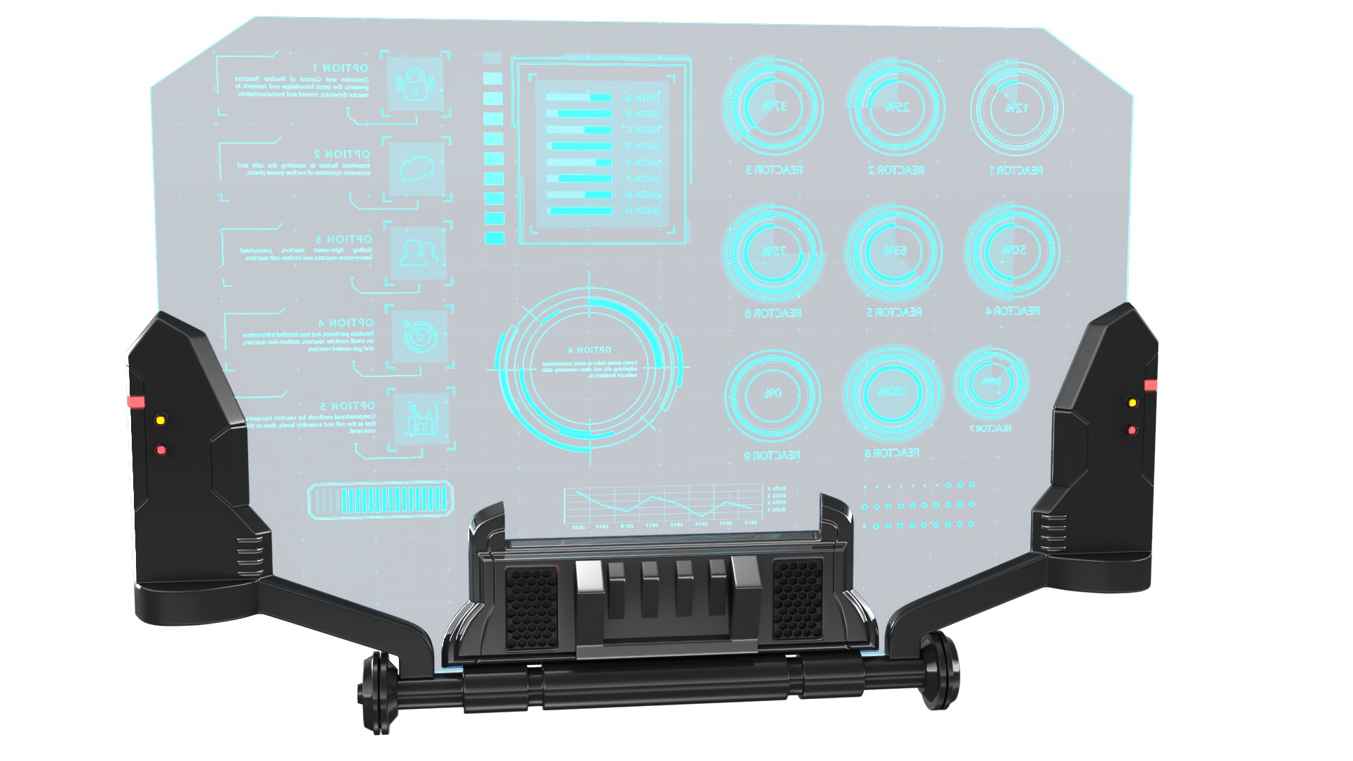 3D Model Sci-fi Monitor - TurboSquid 1613831