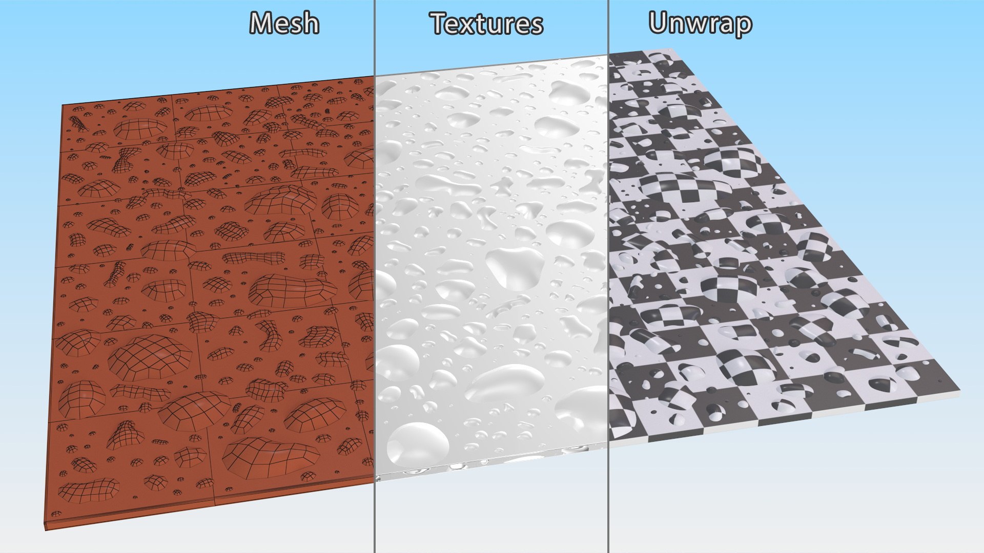 Wet Glass Surface 3D Model - TurboSquid 2163486