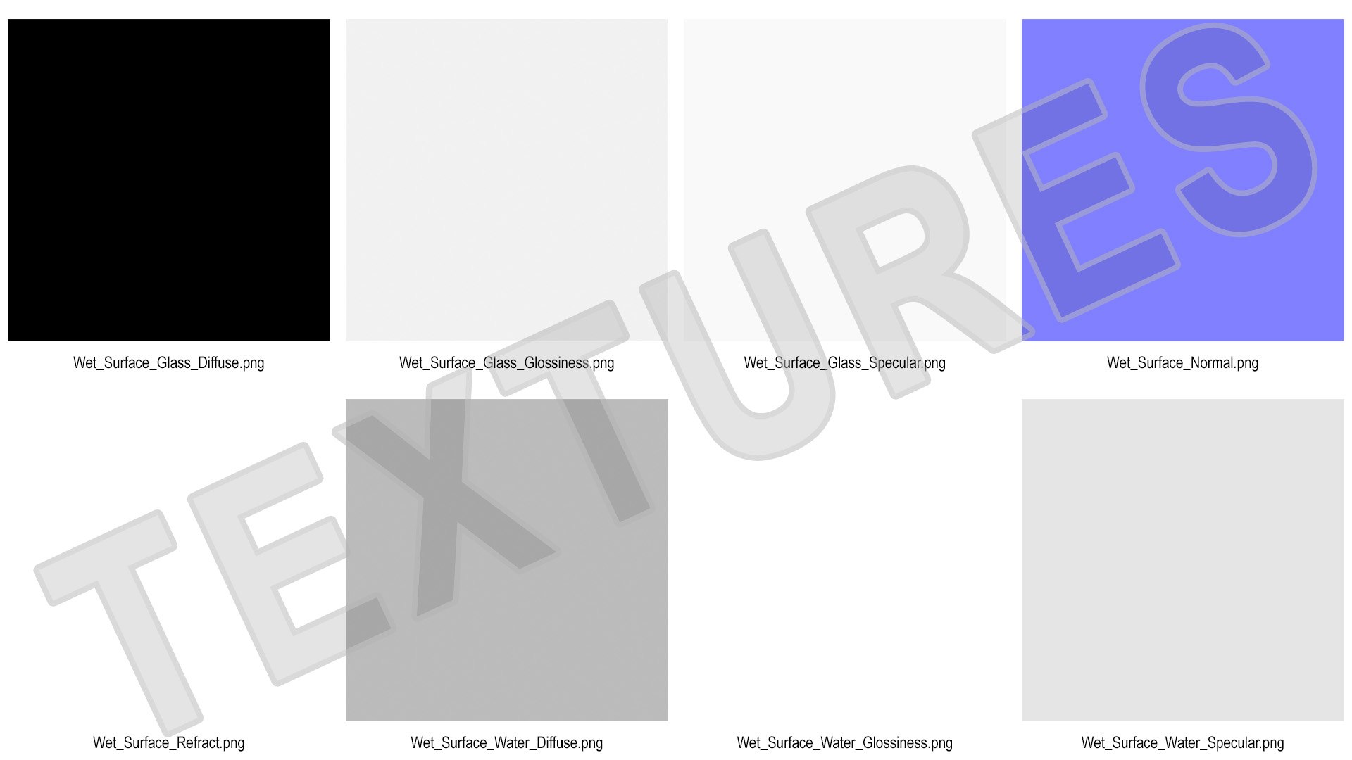 Wet Glass Surface 3D Model - TurboSquid 2163486
