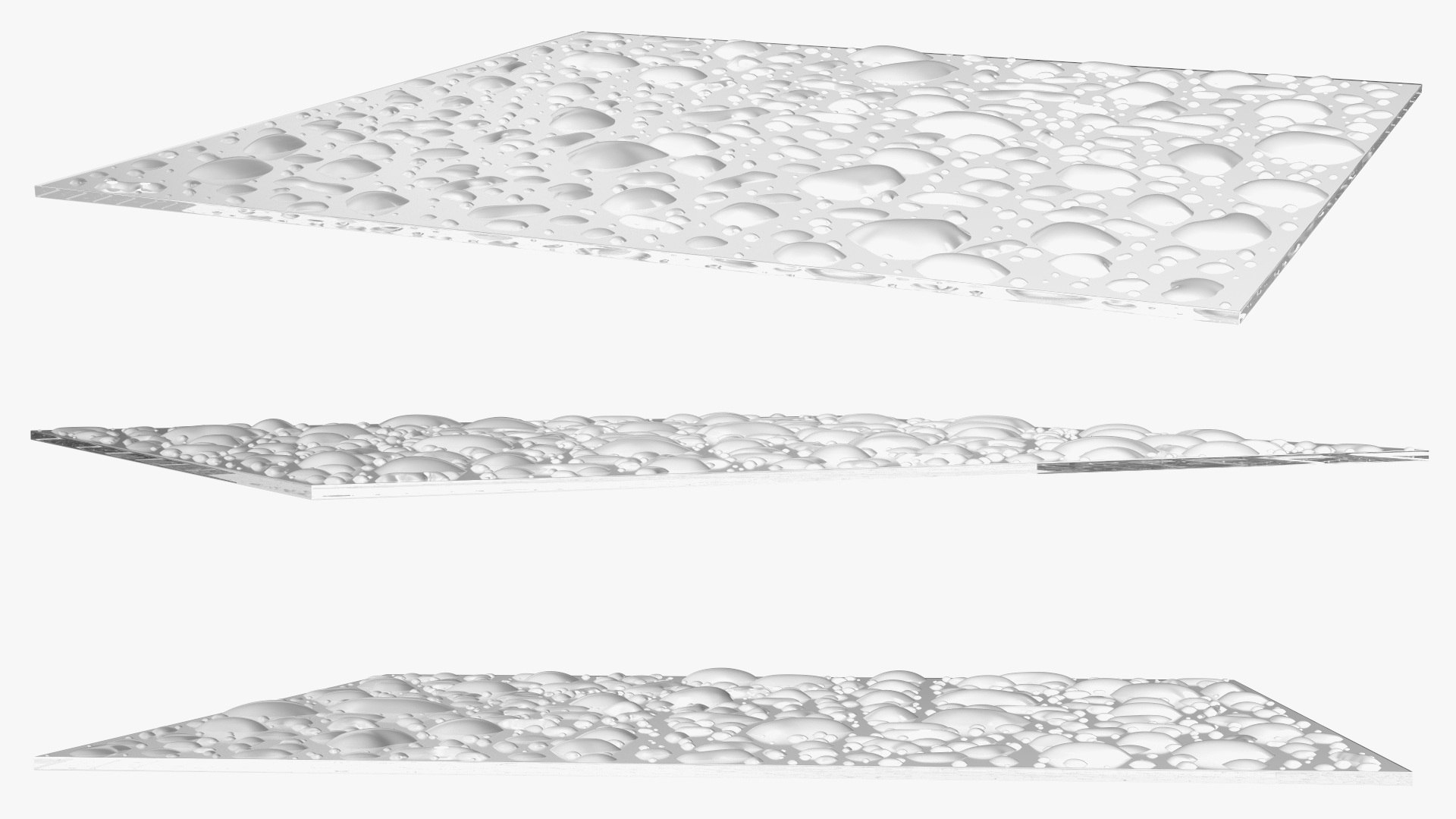 Wet Glass Surface 3D Model - TurboSquid 2163486